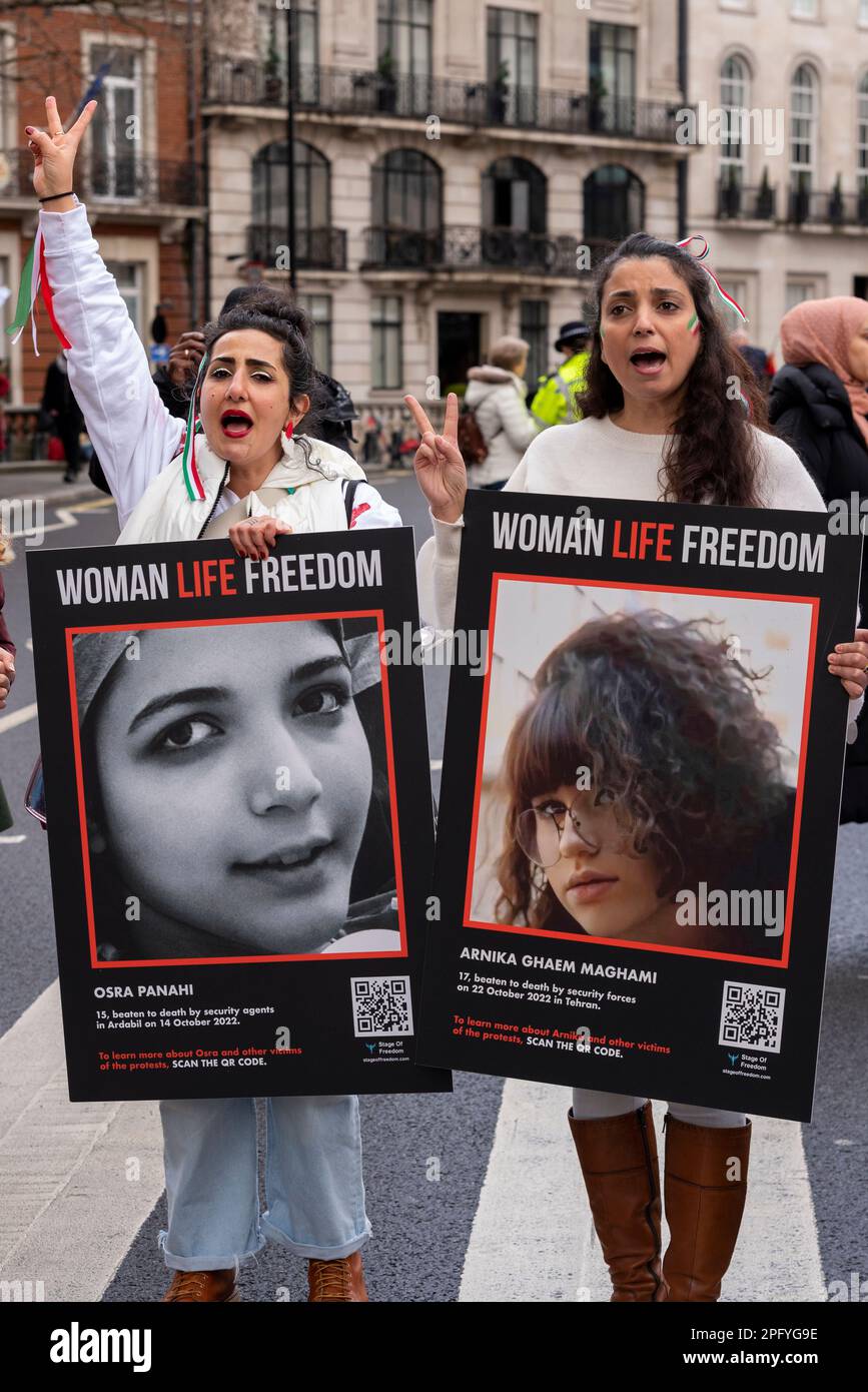 Stand with iranian women hi-res stock photography and images - Alamy