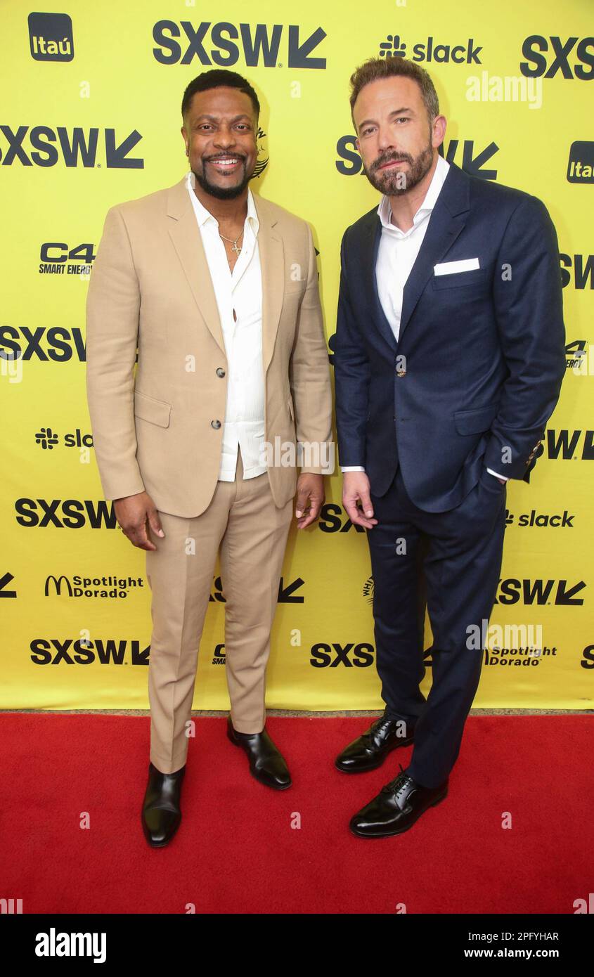 Chris Tucker, left, and Ben Affleck arrive for the world premiere of ...