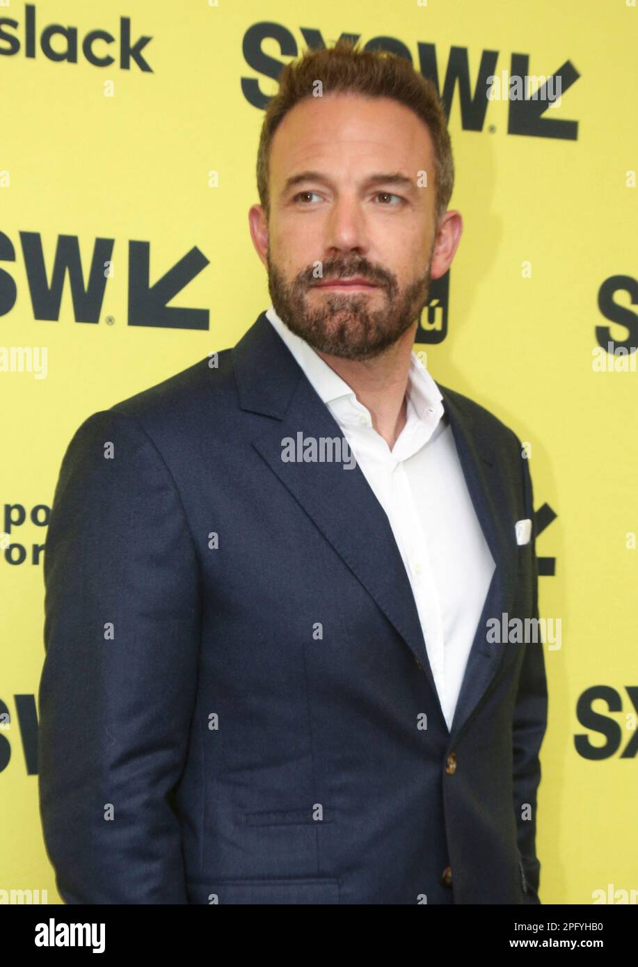 Ben Affleck arrives for the world premiere of "Air" at the Paramount ...
