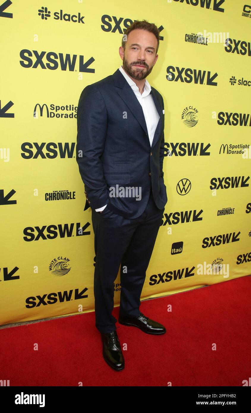 Ben Affleck arrives for the world premiere of "Air" at the Paramount ...