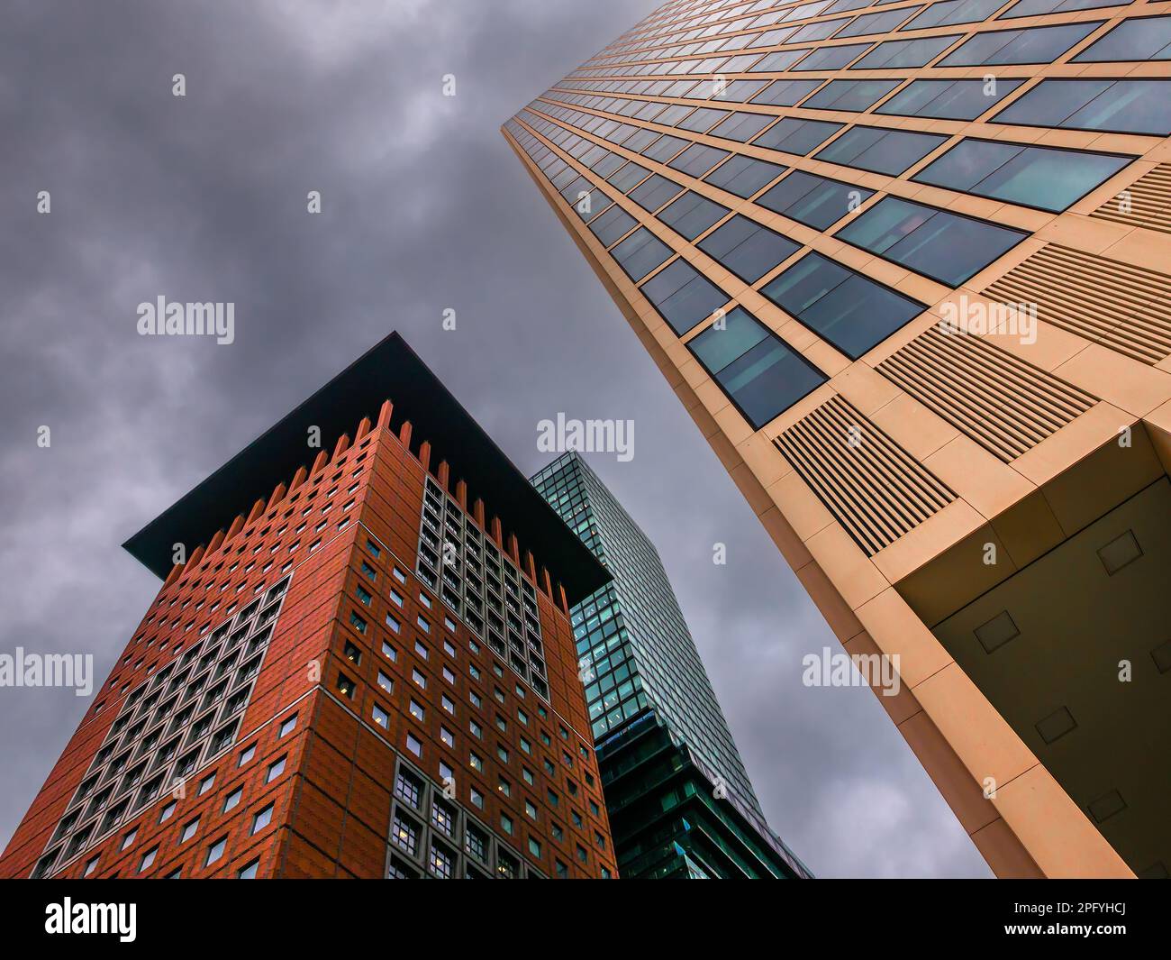 Frankfurt am Main, Germany - January 29, 2023: Colorful office ...