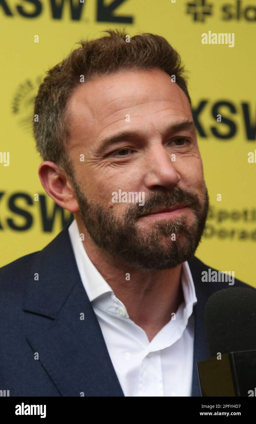 Ben Affleck arrives for the world premiere of "Air" at the Paramount ...