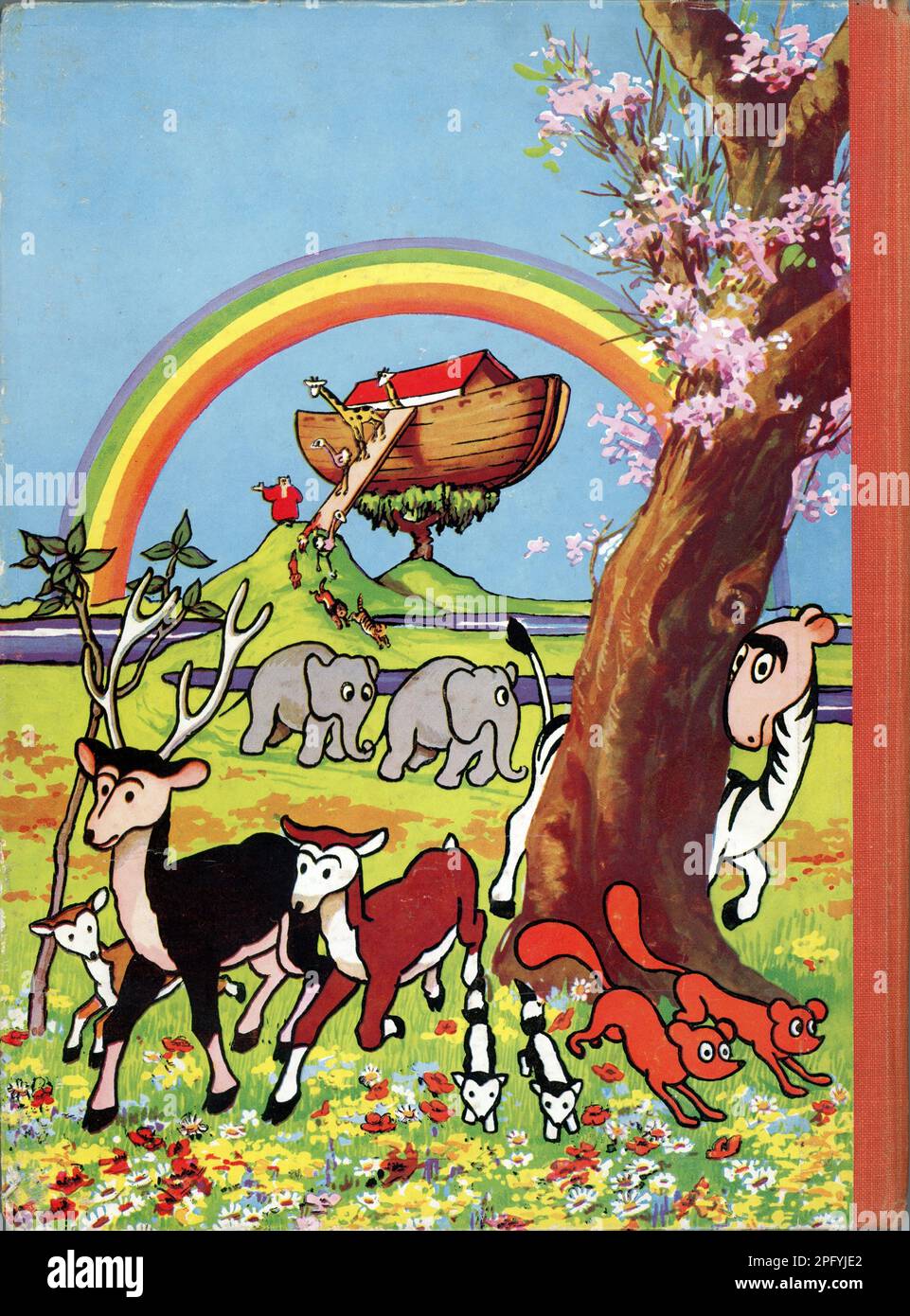 Back Cover of British Children's Book from circa 1934/5 for WALT DISNEY ...