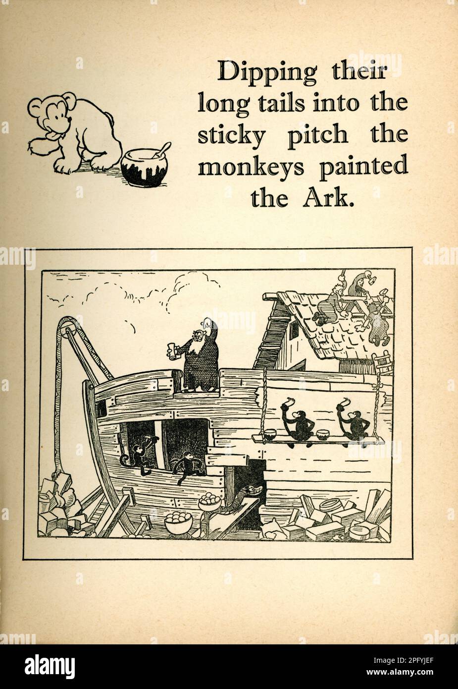 Page from British Children's Book from circa 1934/5 for WALT DISNEY ...