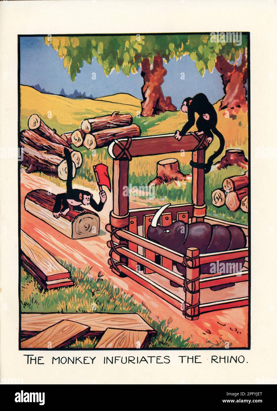 Colour Plate from British Children's Book from circa 1934/5 for WALT ...