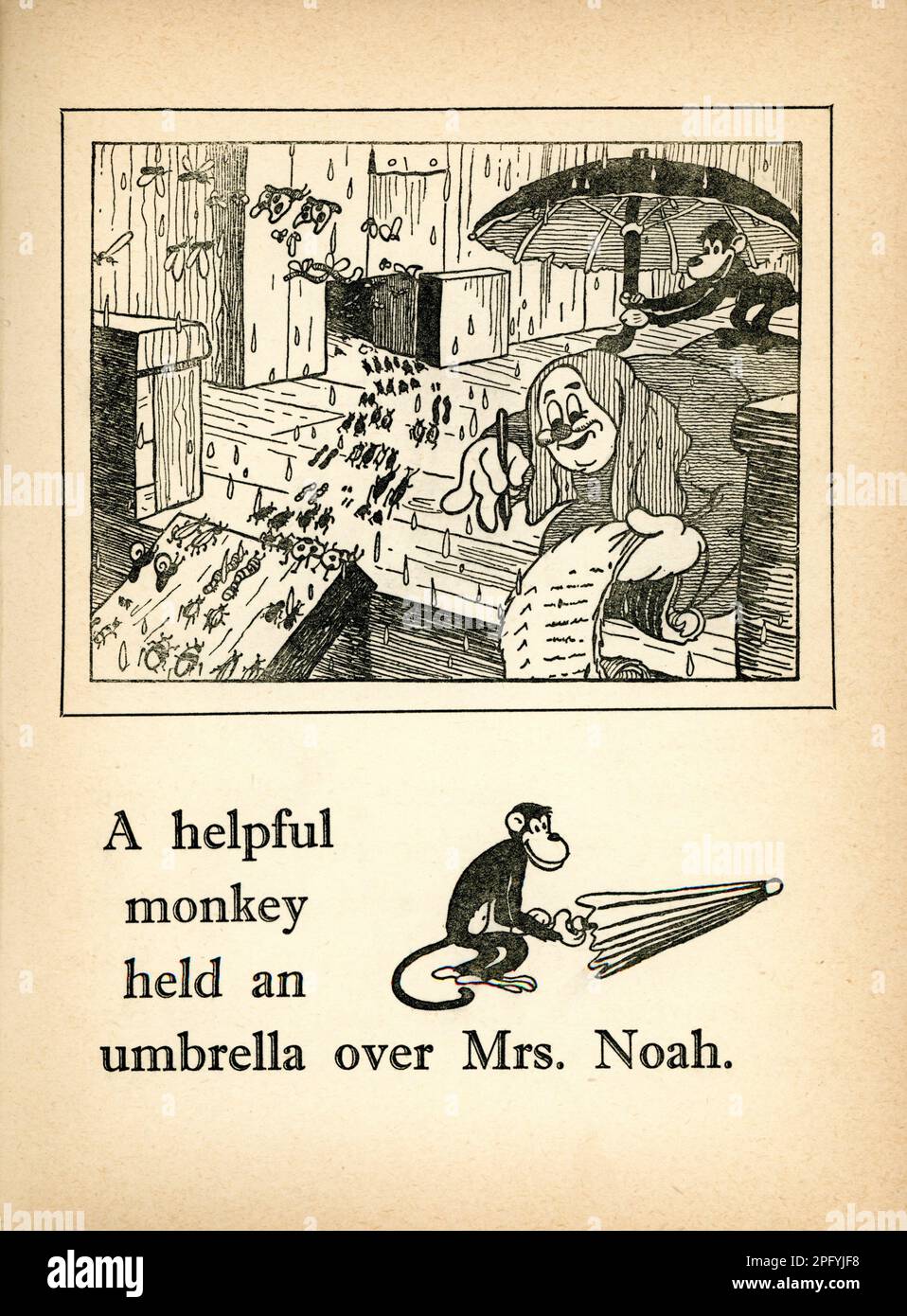 Page from British Children's Book from circa 1934/5 for WALT DISNEY ...