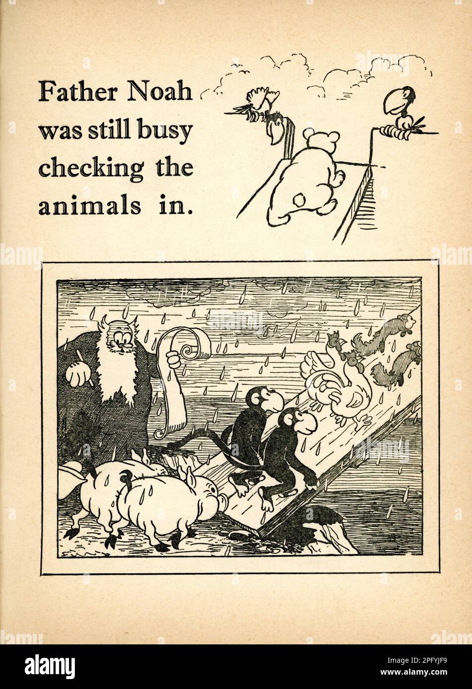 Page from British Children's Book from circa 1934/5 for WALT DISNEY ...