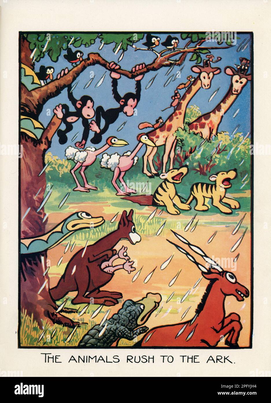 Colour Plate from British Children's Book from circa 1934/5 for WALT ...