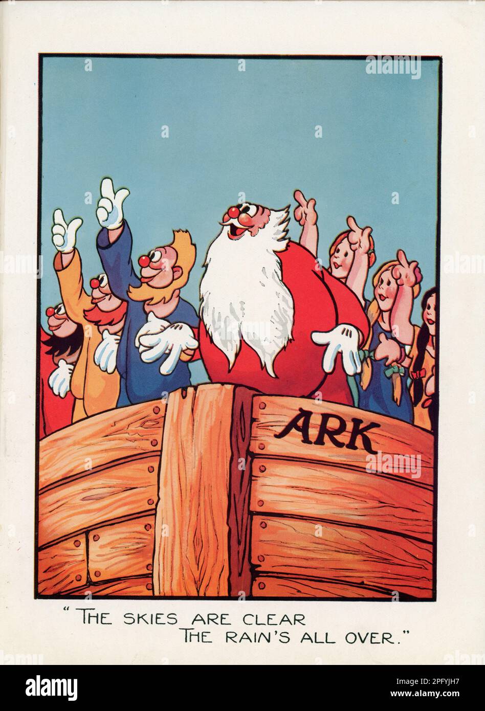 Colour Plate from British Children's Book from circa 1934/5 for WALT ...