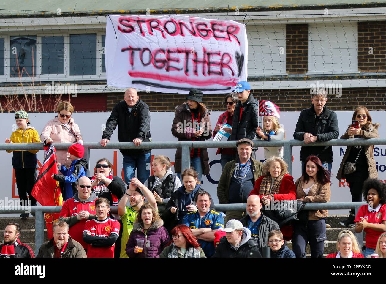 Womens fa cup final fans hi-res stock photography and images - Alamy