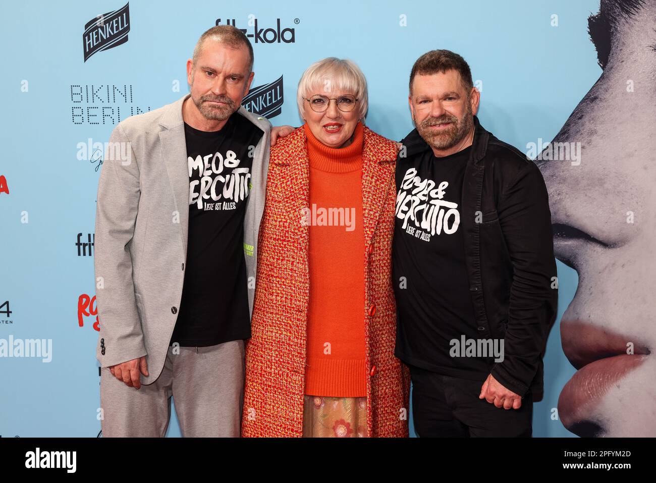 Berlin, Germany. 19th Mar, 2023. Ulf Leo Sommer (l-r), Klaus Lederer ...