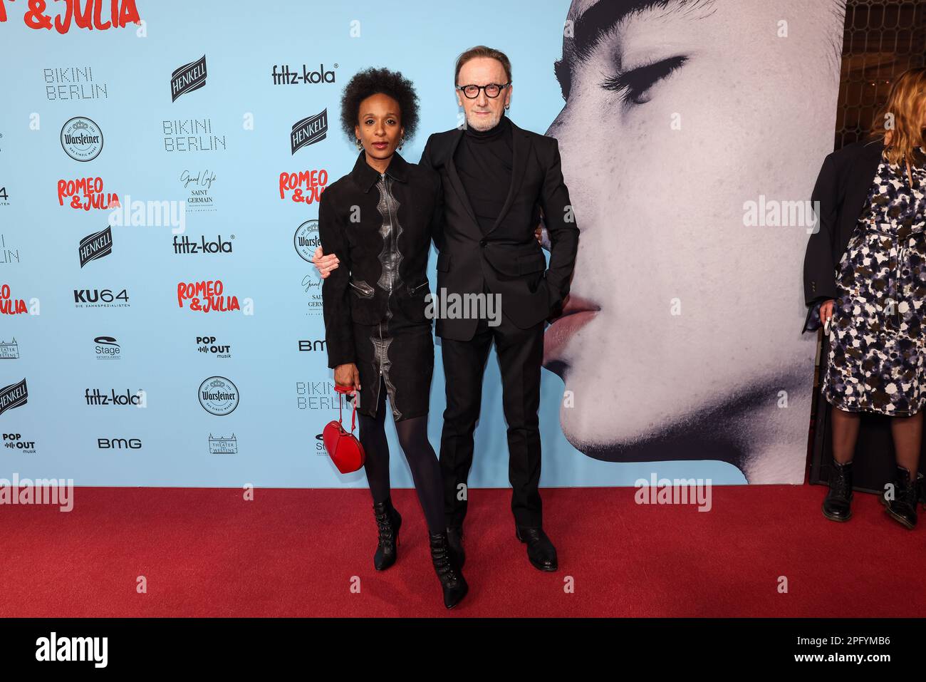 Berlin, Germany. 19th Mar, 2023. Marius Müller-Westernhagen (r) and ...