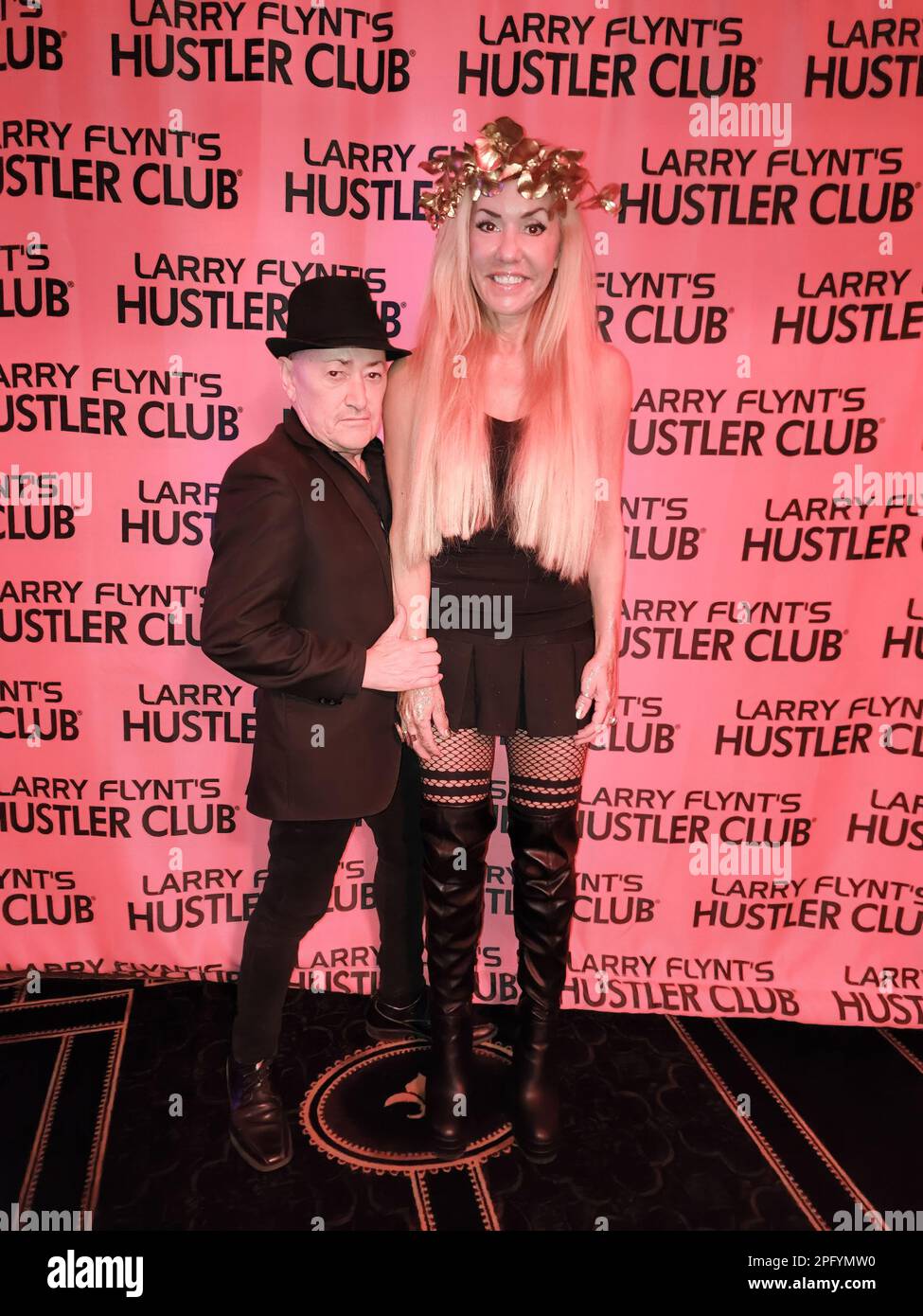 Angel Salazar and Luciana Pampalone attend Birthday Party for actors ...