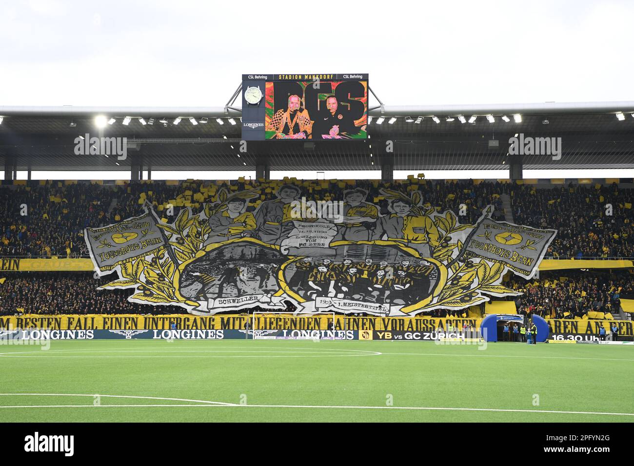 Bern, Switzerland. 19th Mar, 2023. March 19, 2023, Bern, Wankdorf ...