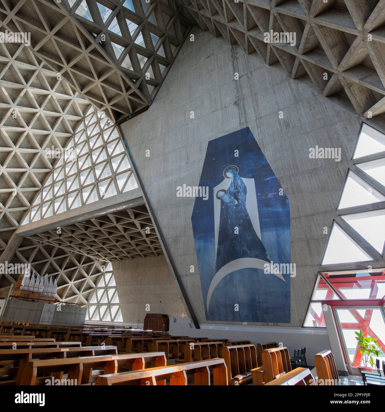 Temple of Monte Grisa in Trieste, Italy Stock Photo - Alamy