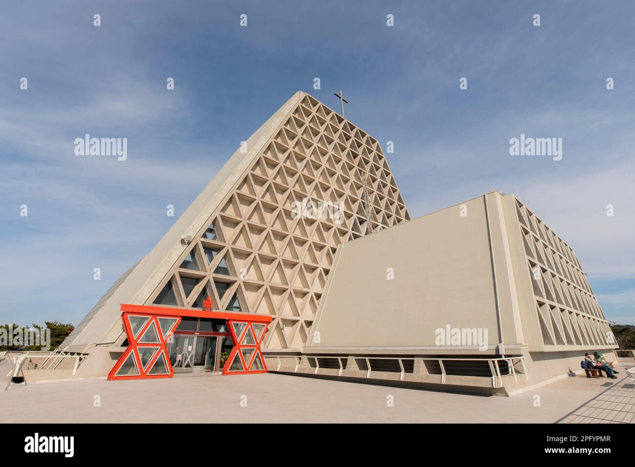 Temple of Monte Grisa in Trieste, Italy Stock Photo - Alamy