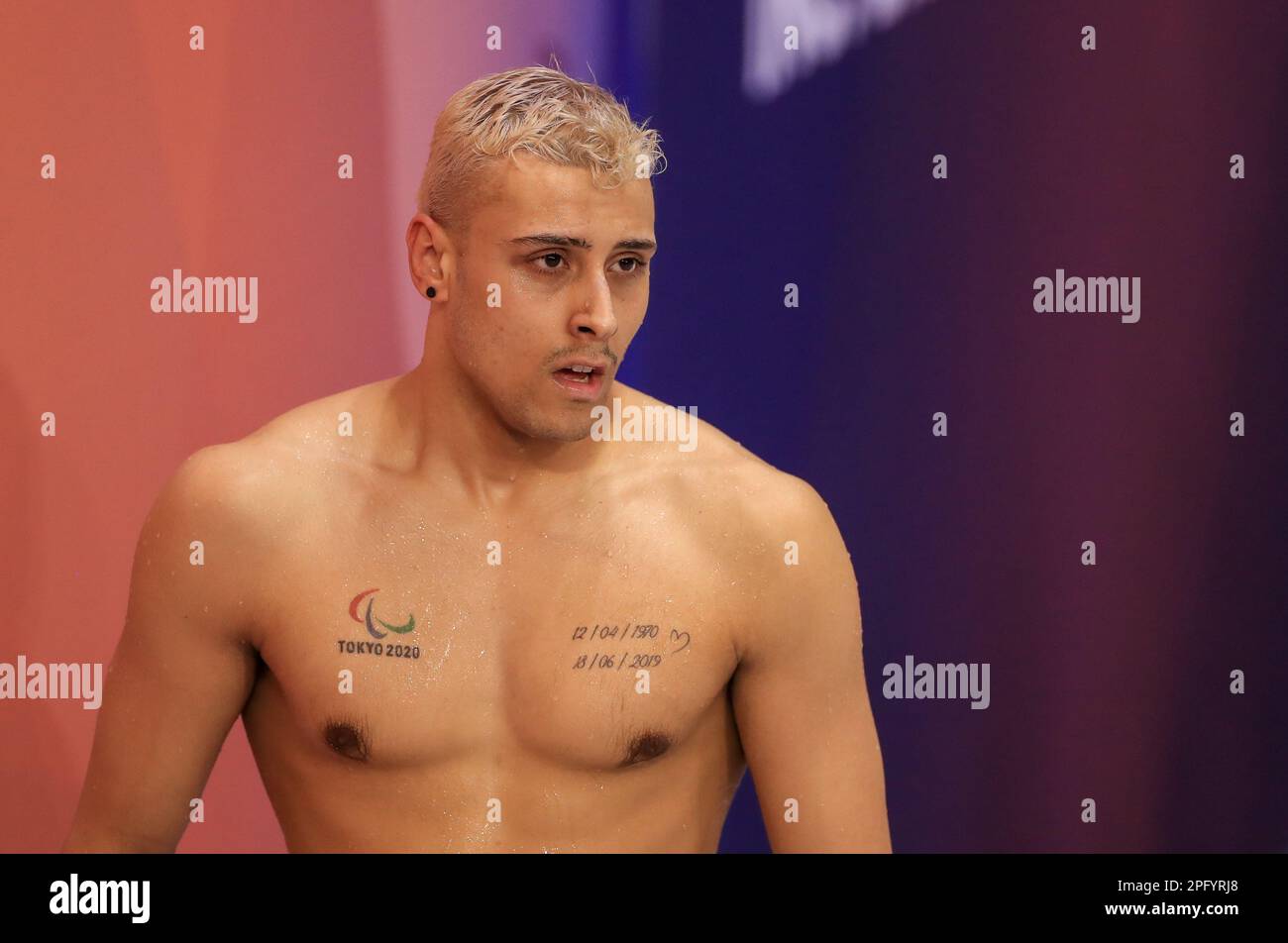 Great Britain’s Great Britain’s Louis Lawlor day two of the Citi Para ...