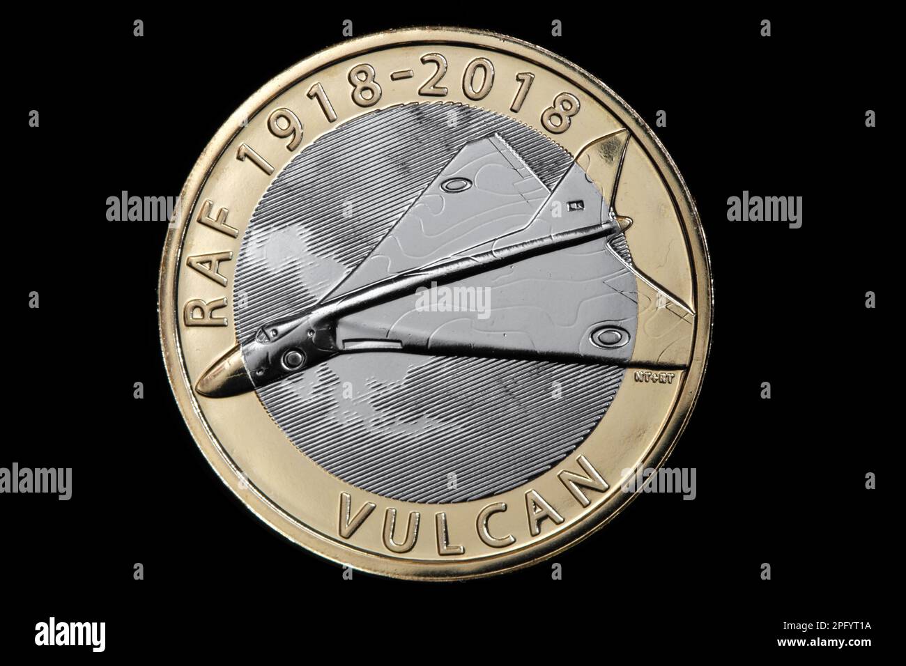 Vulcan 2 pound coin hi-res stock photography and images - Alamy