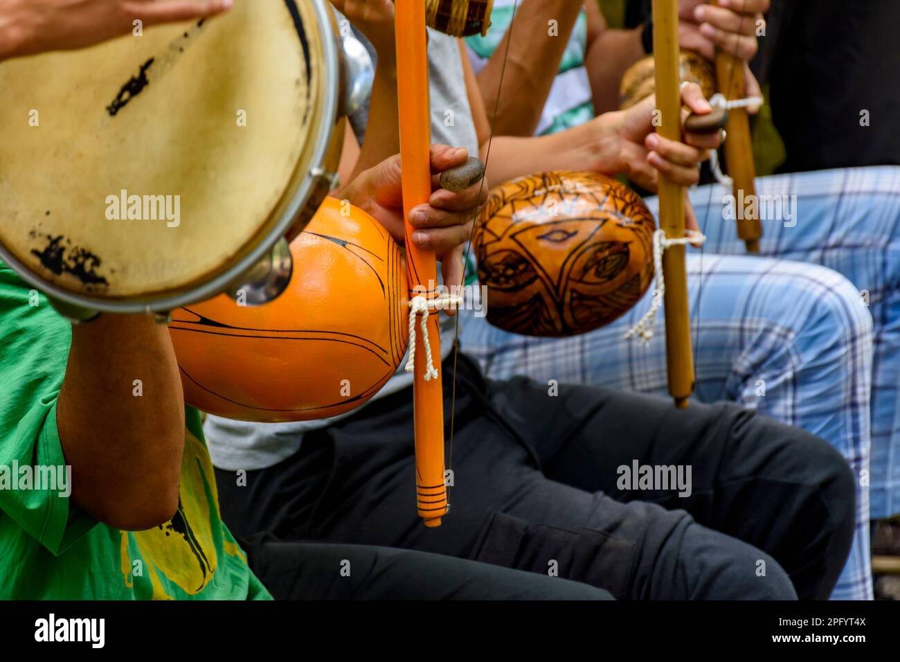 Tribal musical instruments hi-res stock photography and images - Alamy