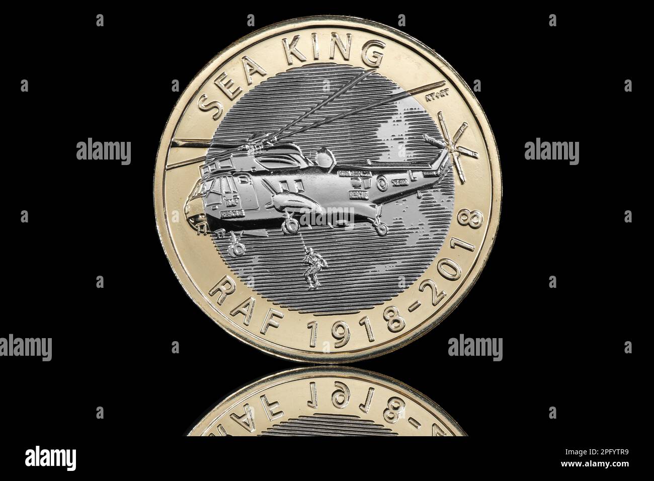 2018 2 pound coin hi-res stock photography and images - Alamy