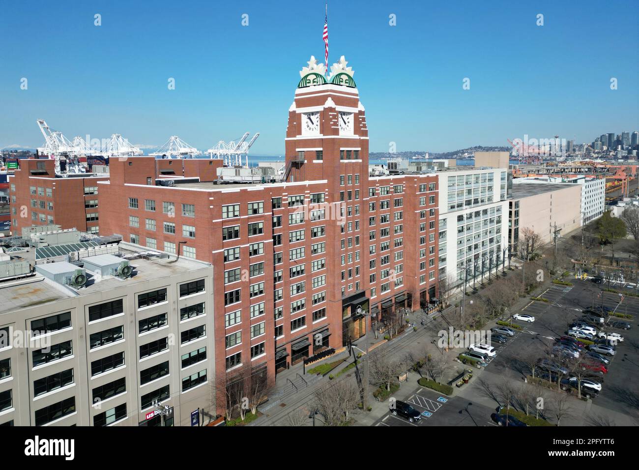 Seattle, United States. 18th Mar, 2023. The Starbucks Corporate Office ...