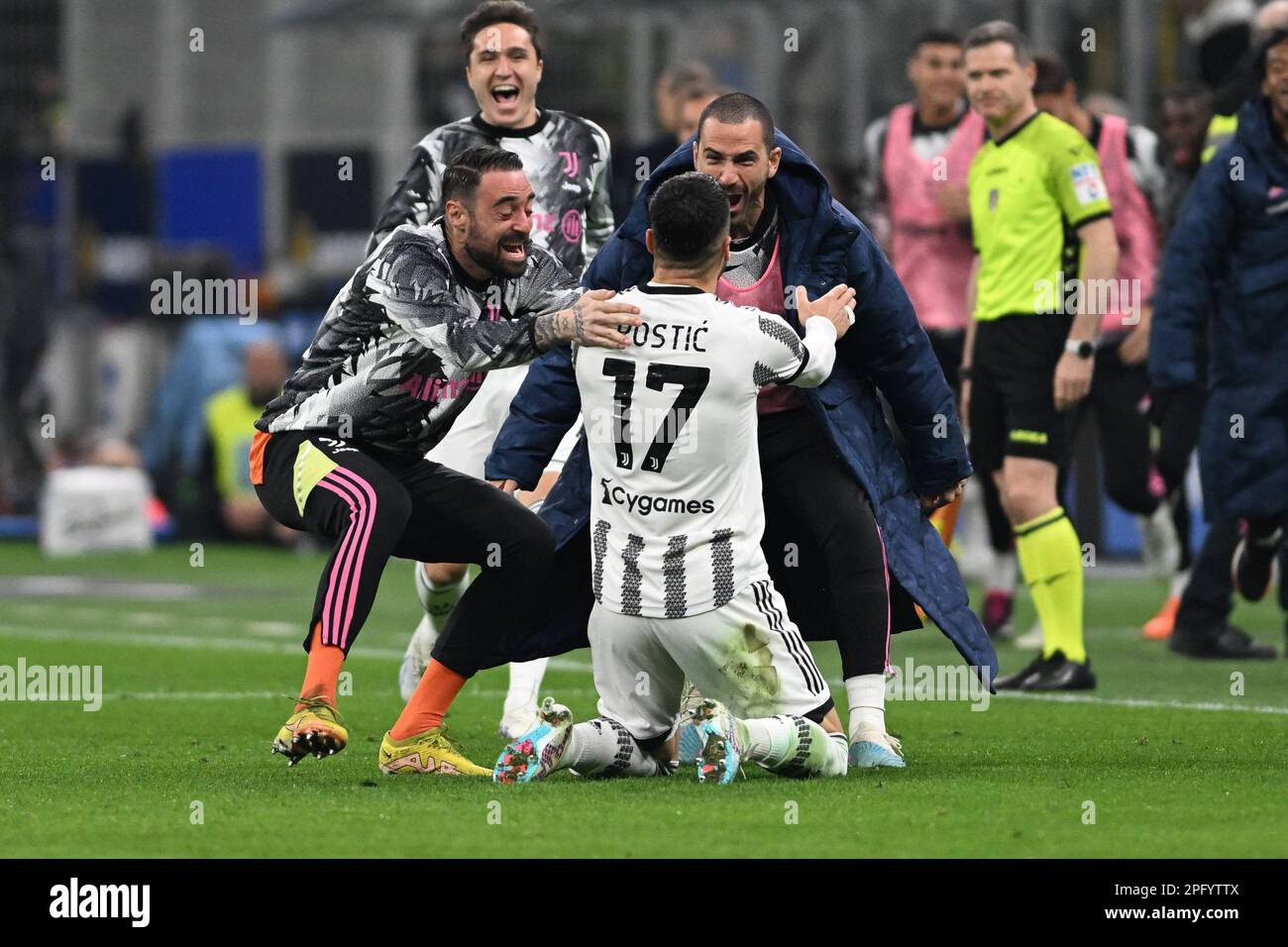 Filip kostic celebrating hi-res stock photography and images - Alamy