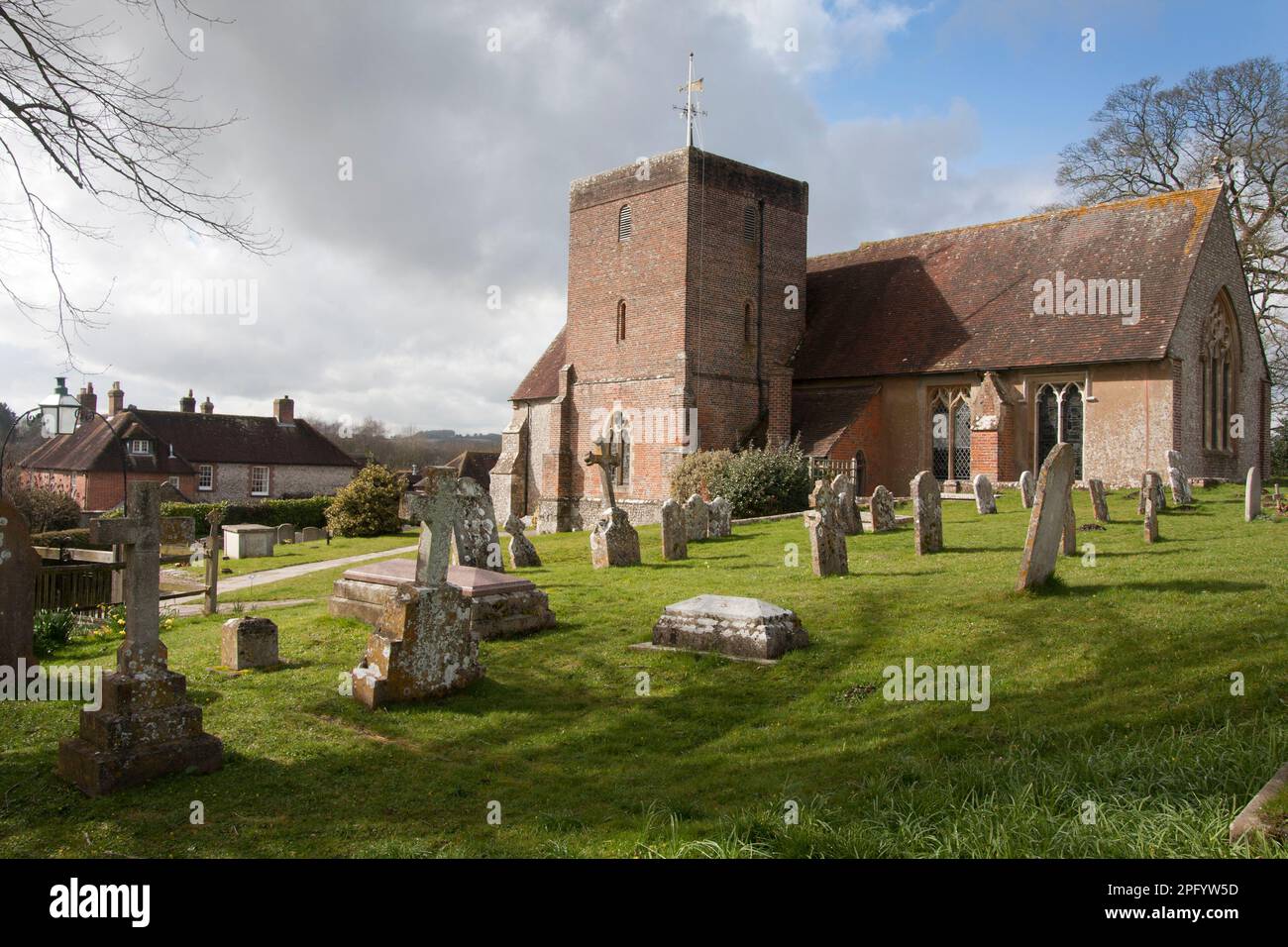 St Mary's with St Nicholas Church, East Lavant, Chichester, West Sussex ...