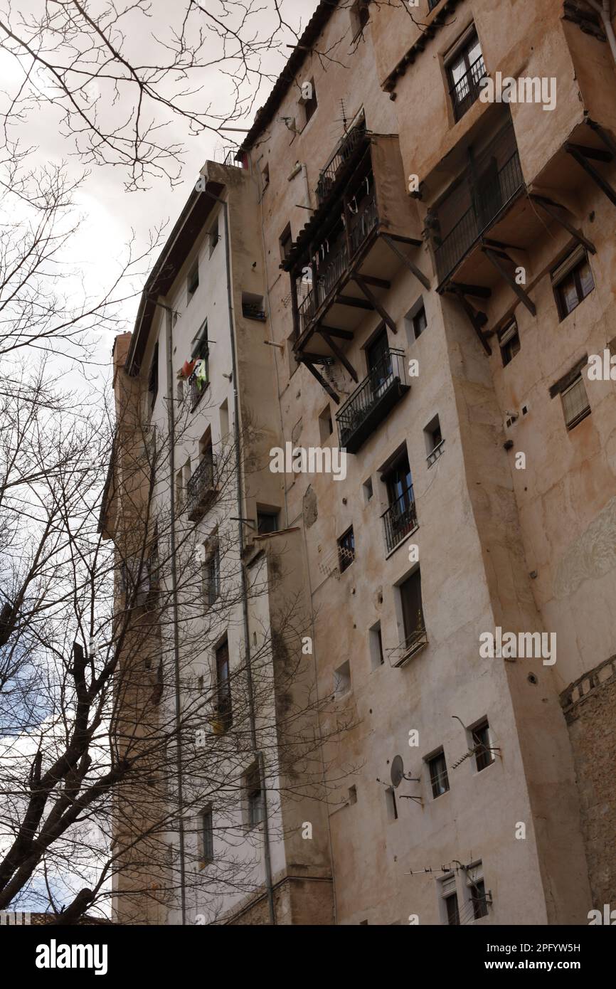 Corners of the small streets of the medieval city of Castilla y la ...