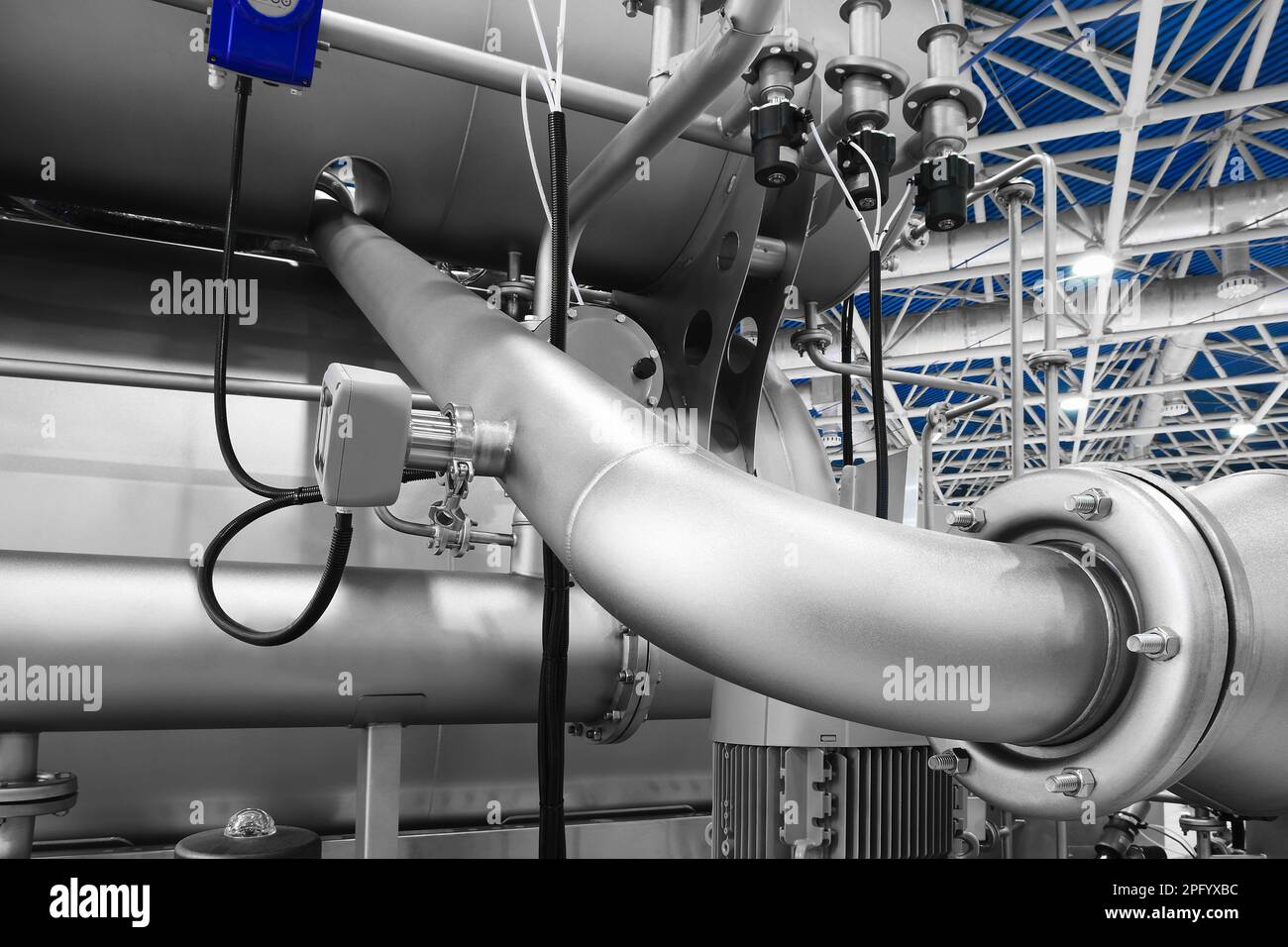 plant for the industrial production of polymer materials, industrial ...