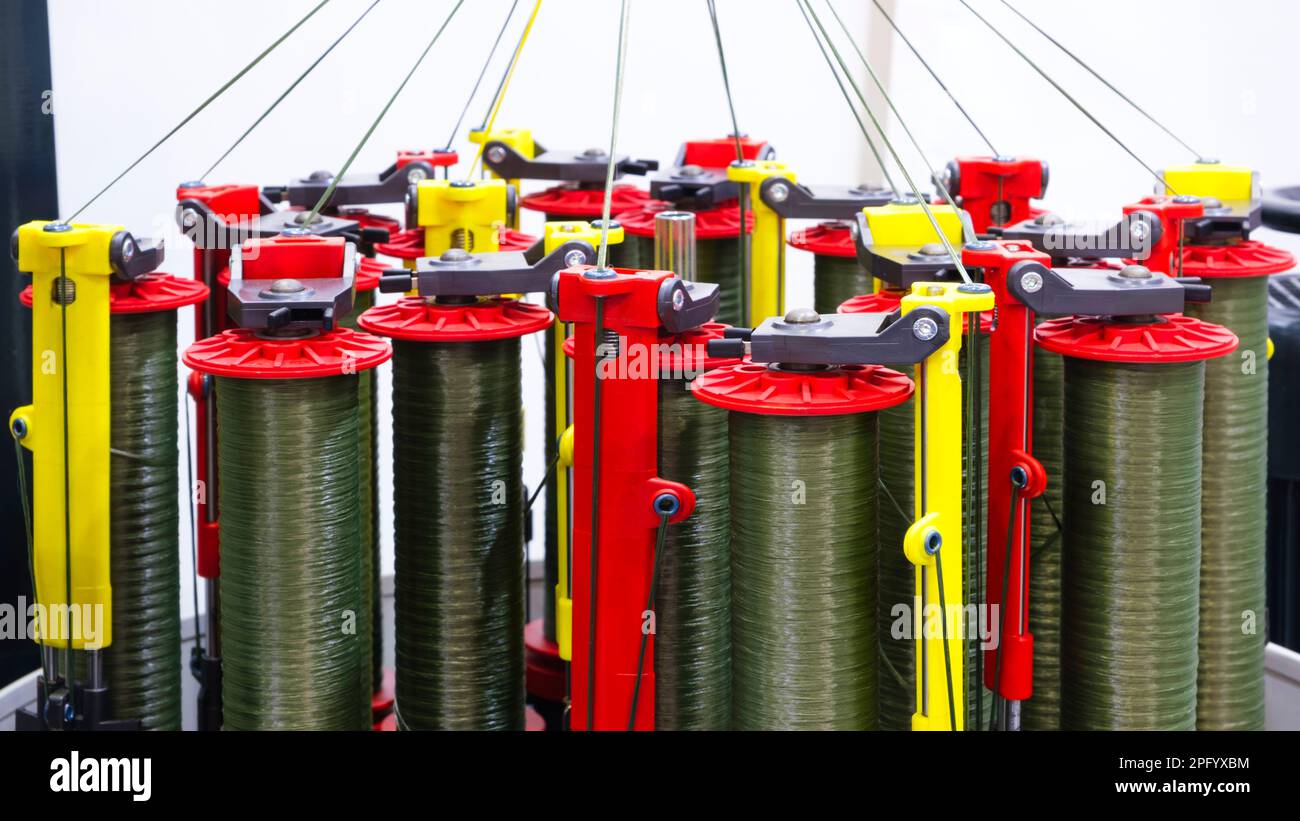 Textile manufacture hi-res stock photography and images - Alamy