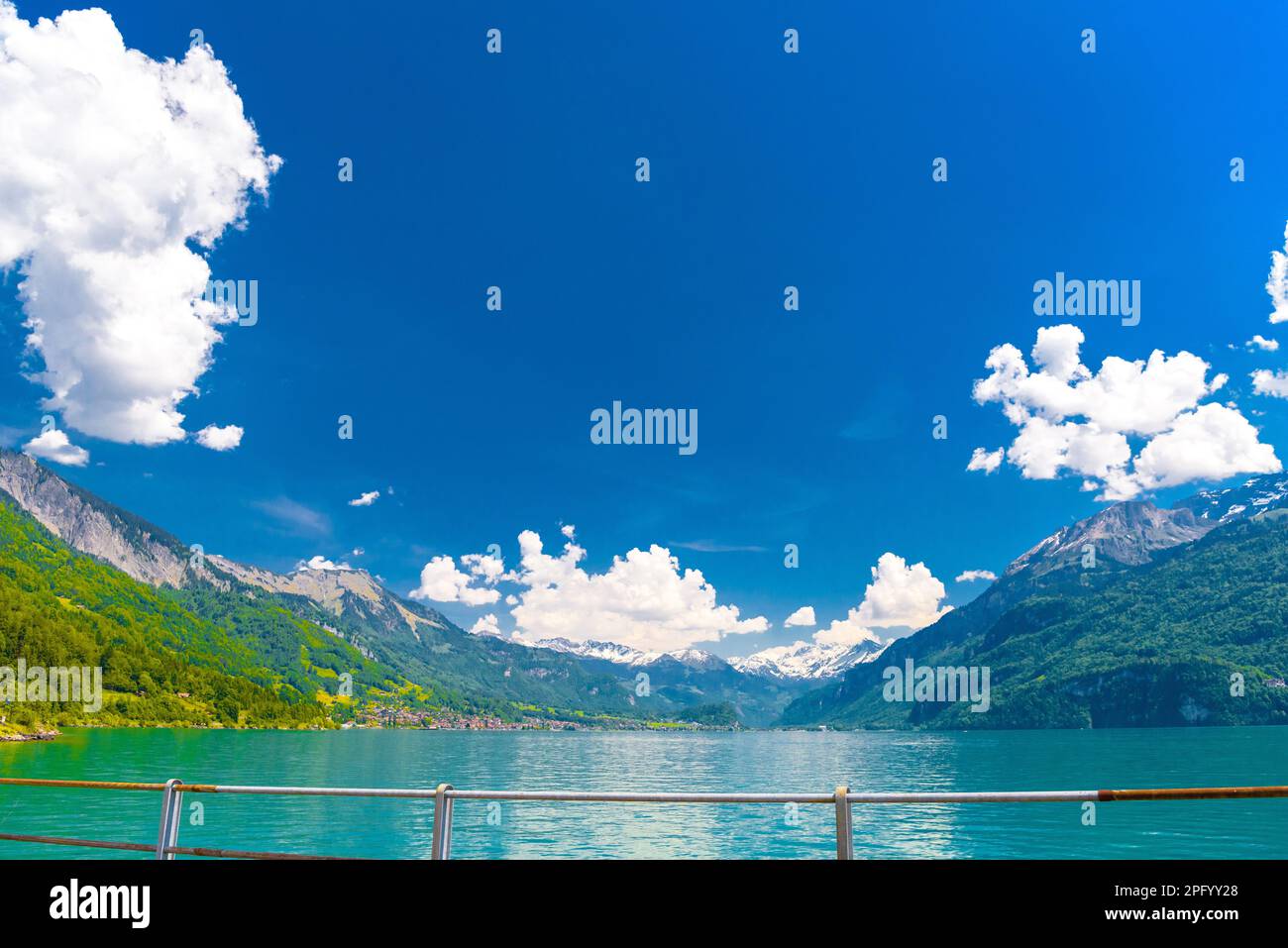 Mountains near Lake Brienz, Oberried am Brienzersee, Interlaken ...