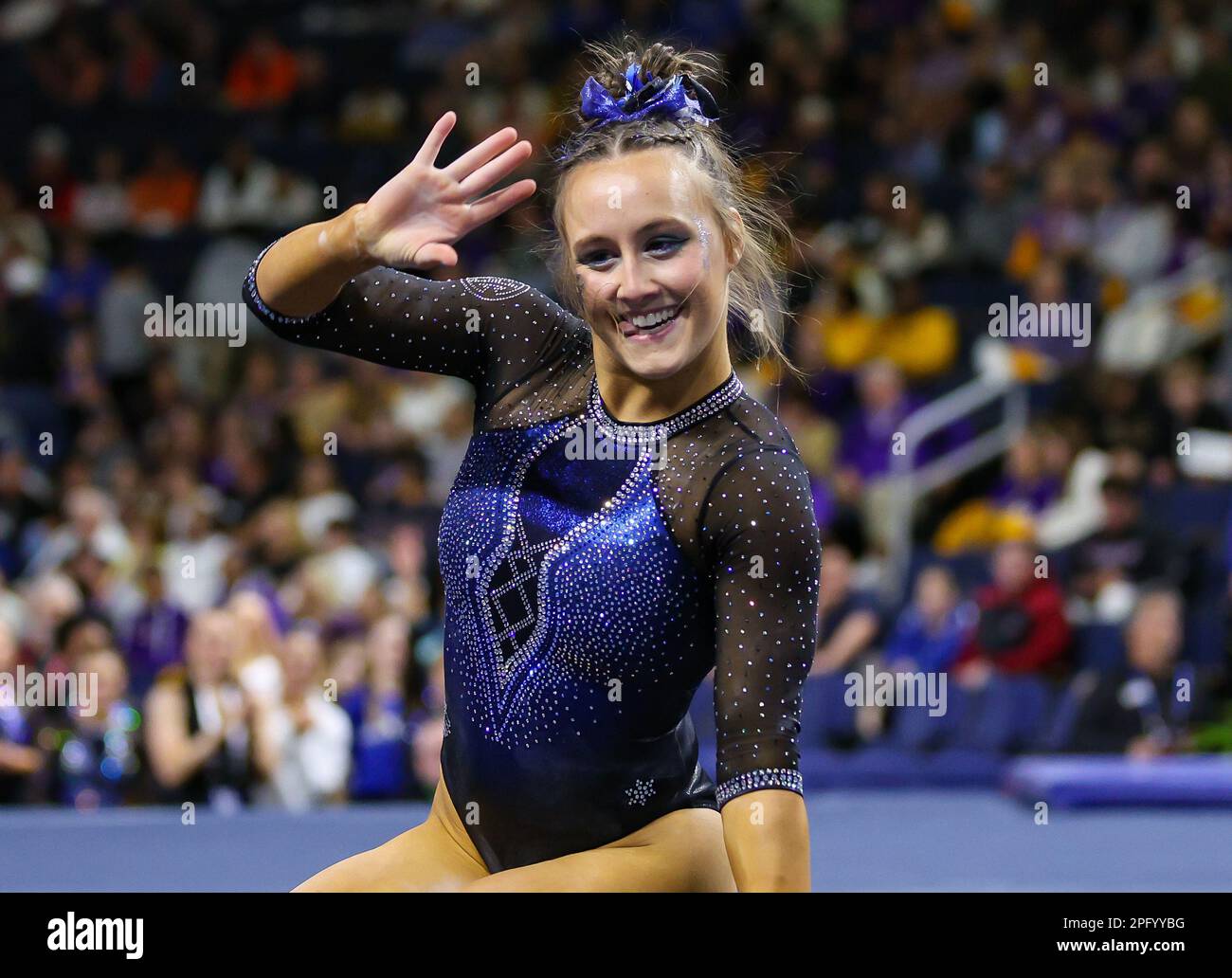 March 18, 2023: Kentucky's Raena Worley does her floor routine during ...