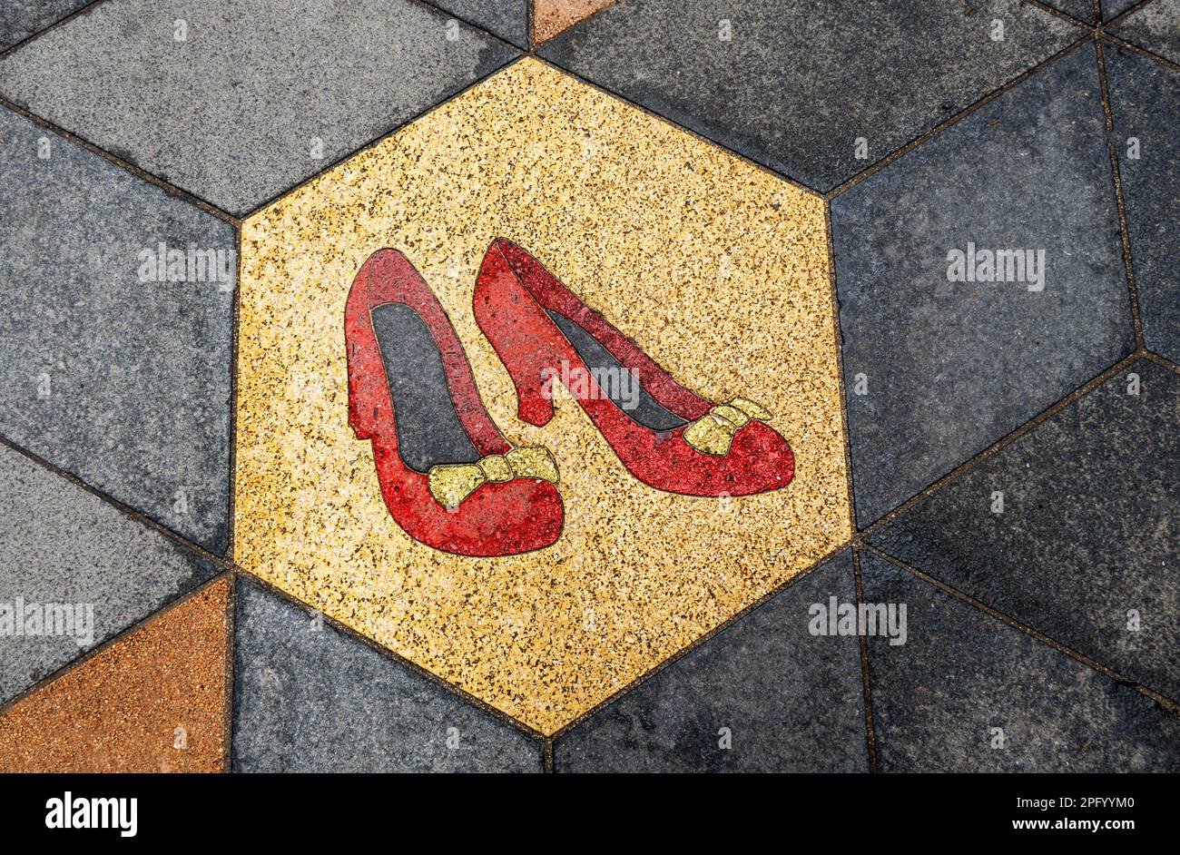 Wizard oz oz slippers hi-res stock photography and images - Alamy