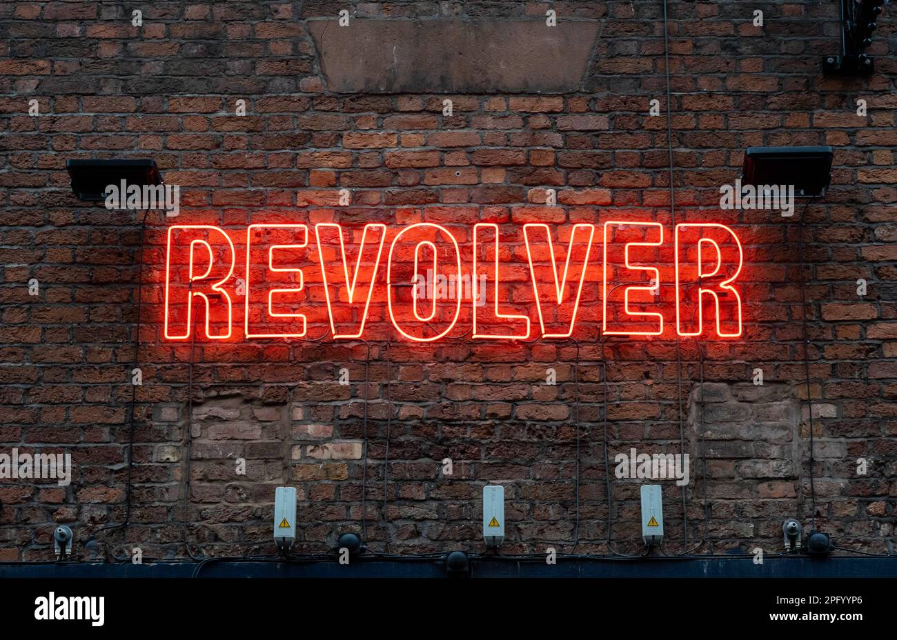 Revolver, a music bar in Liverpool Stock Photo - Alamy