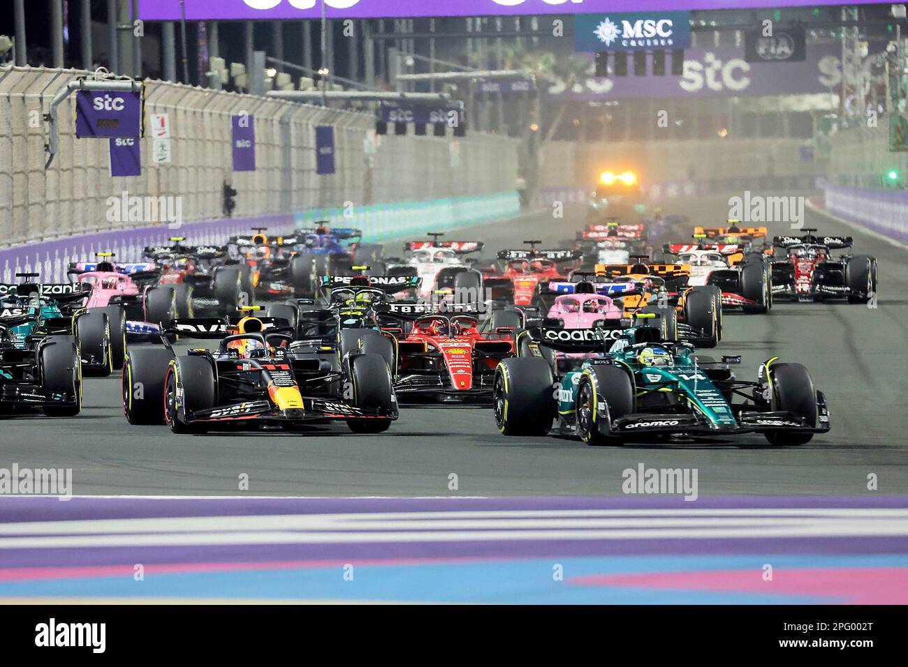 Jeddah, Saudi Arabien. 19th Mar, 2023. March 19, 2023, Jeddah Corniche ...