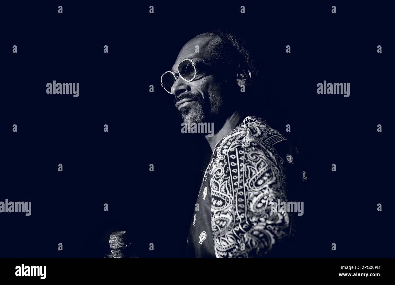 Copenhagen, Denmark. 17th, March 2023. The American rapper Snoop Dogg ...