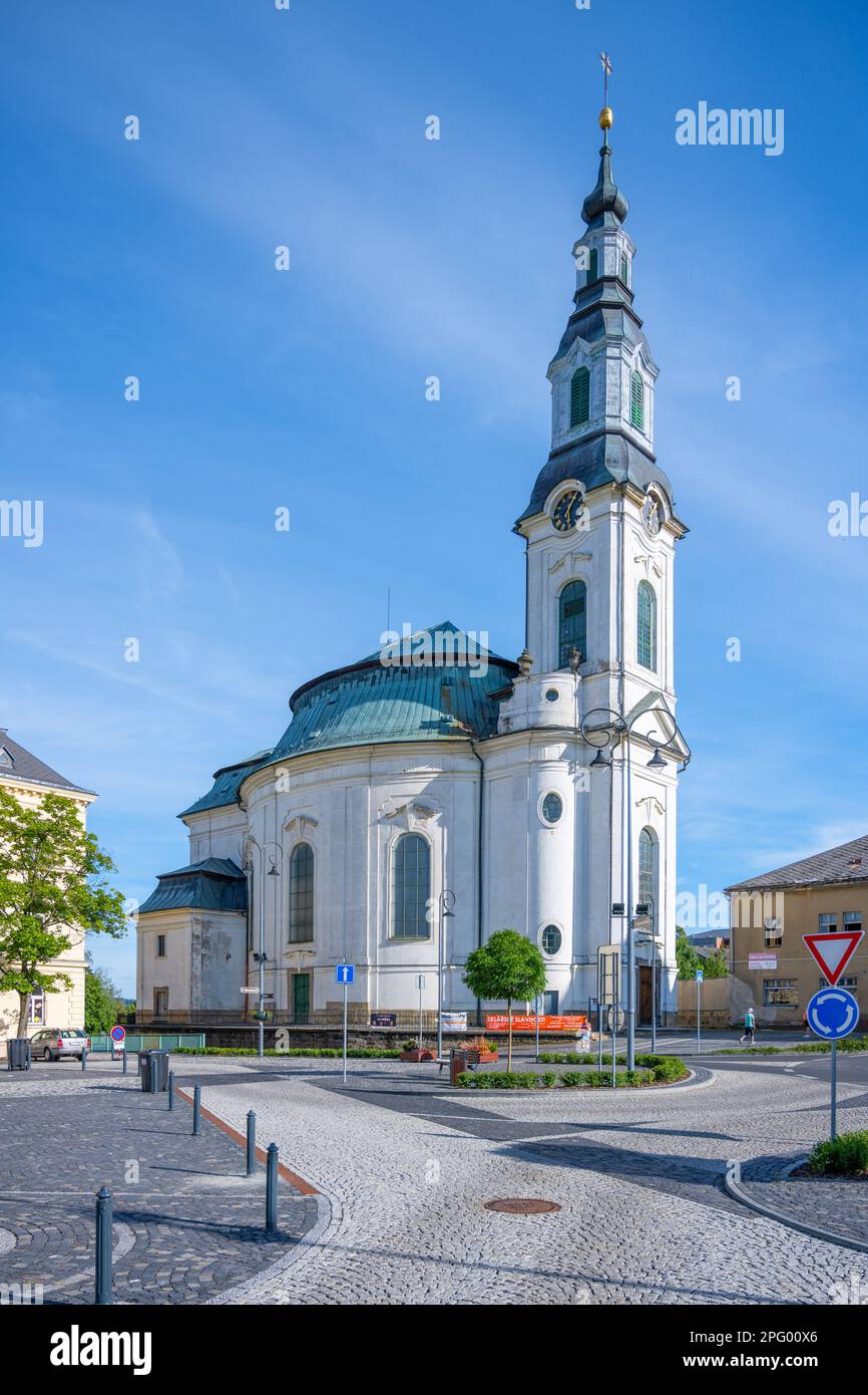 The Church of the Assumption of the Virgin Mary on Namesti Miru in Novy ...