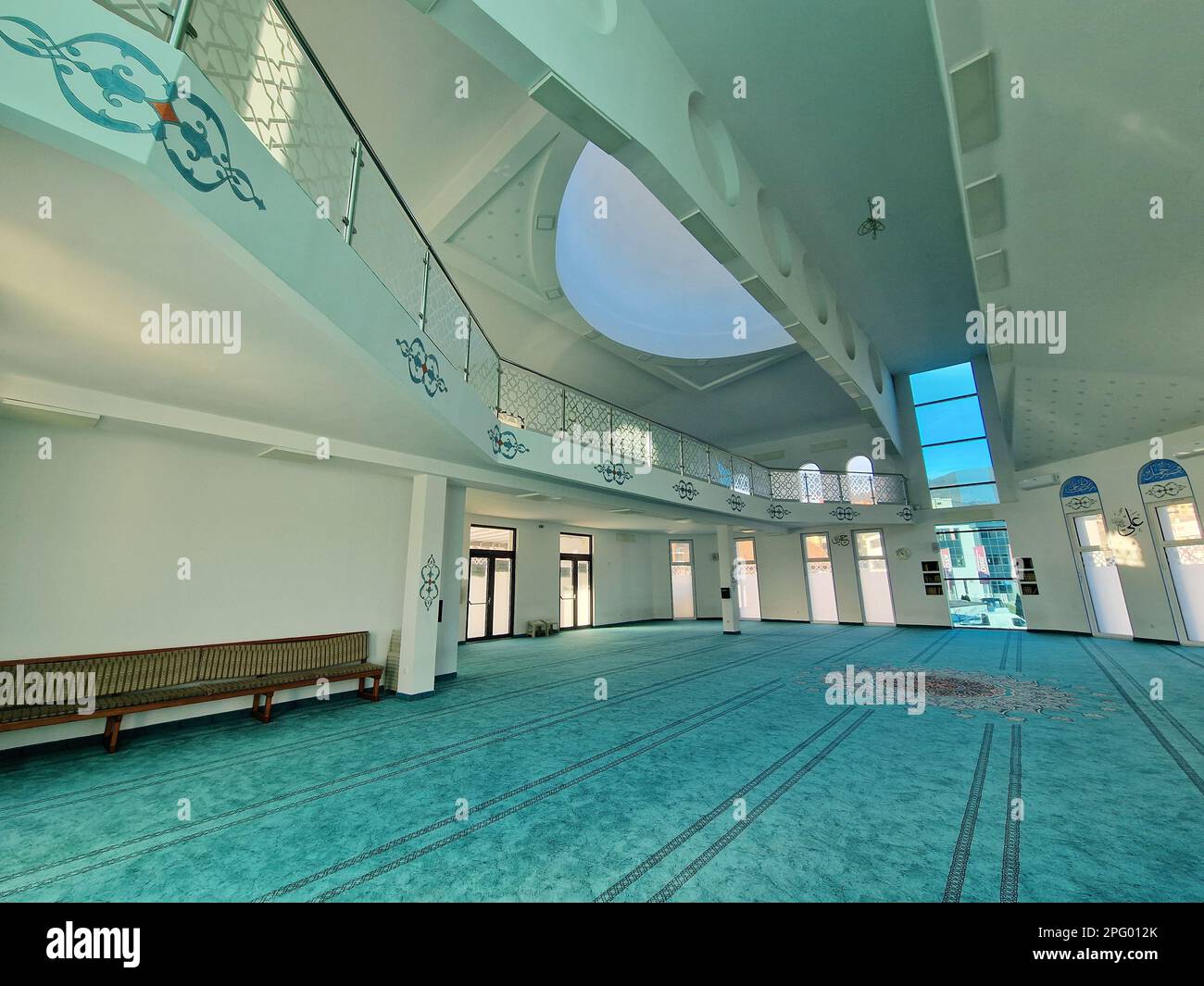 Vogosca modernand new mosque in Sarajevo, Bosnia and Herzegovina ...