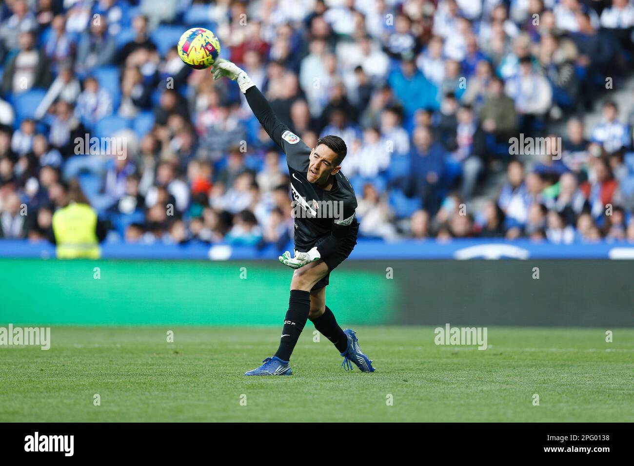 San Sebastian, Spain. 19th Mar, 2023. Edgar Badia (Elche) Football ...
