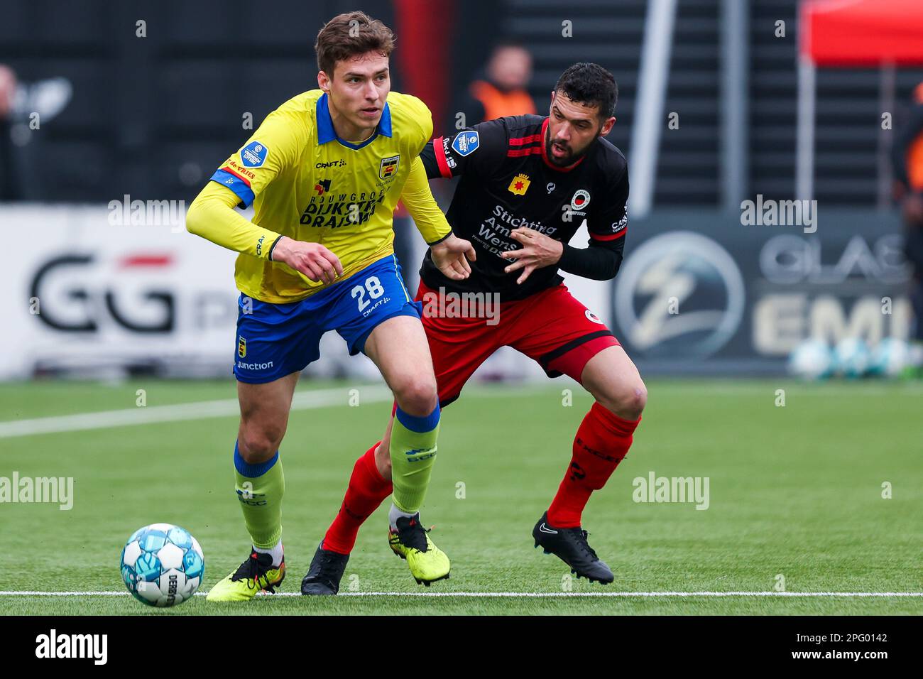 19-03-2023: Sport: Excelsior vs Cambuur ROTTERDAM, NETHERLANDS - MARCH 19: Roberts Uldrikis (SC ...