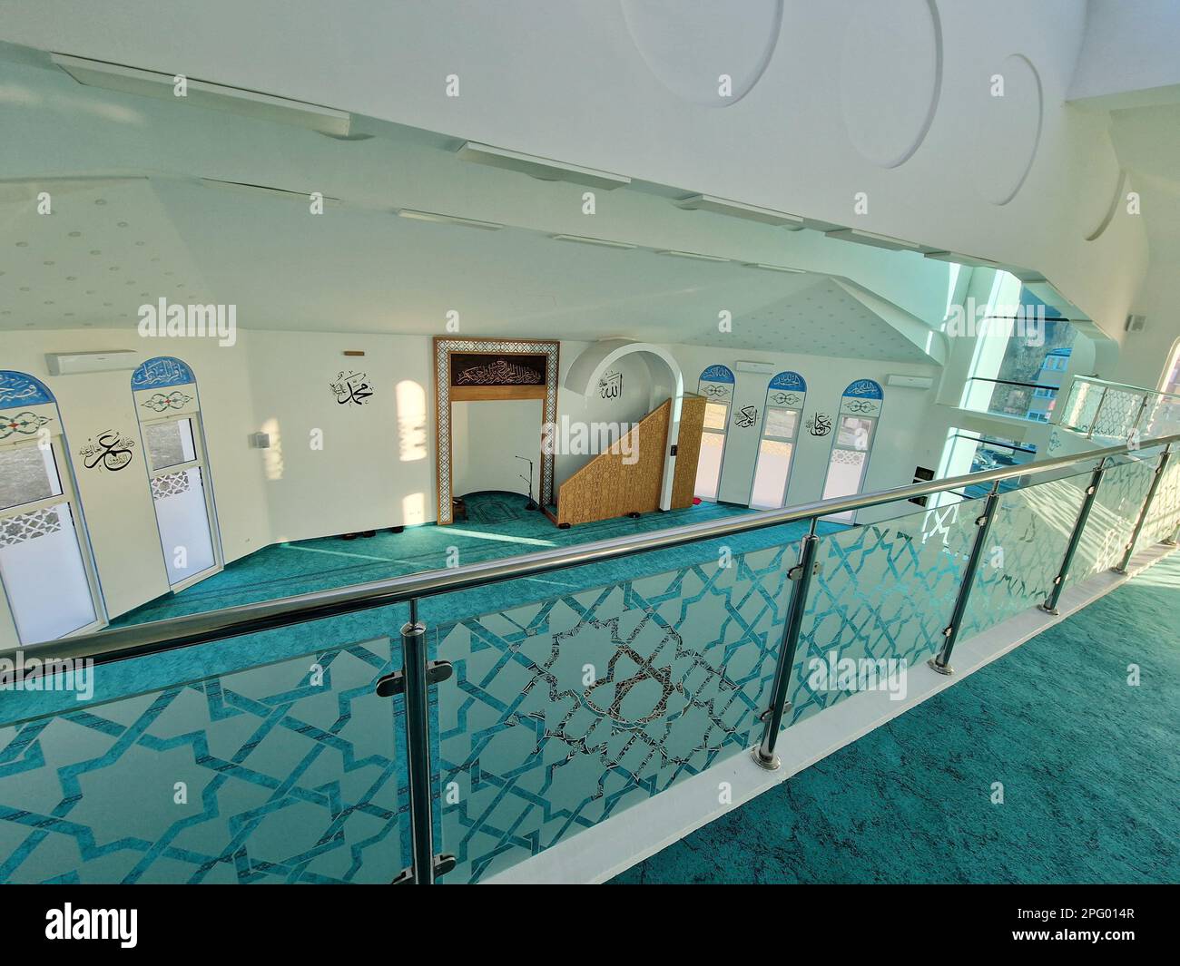 Vogosca modernand new mosque in Sarajevo, Bosnia and Herzegovina ...