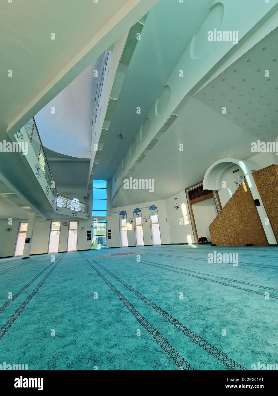 Vogosca modernand new mosque in Sarajevo, Bosnia and Herzegovina ...