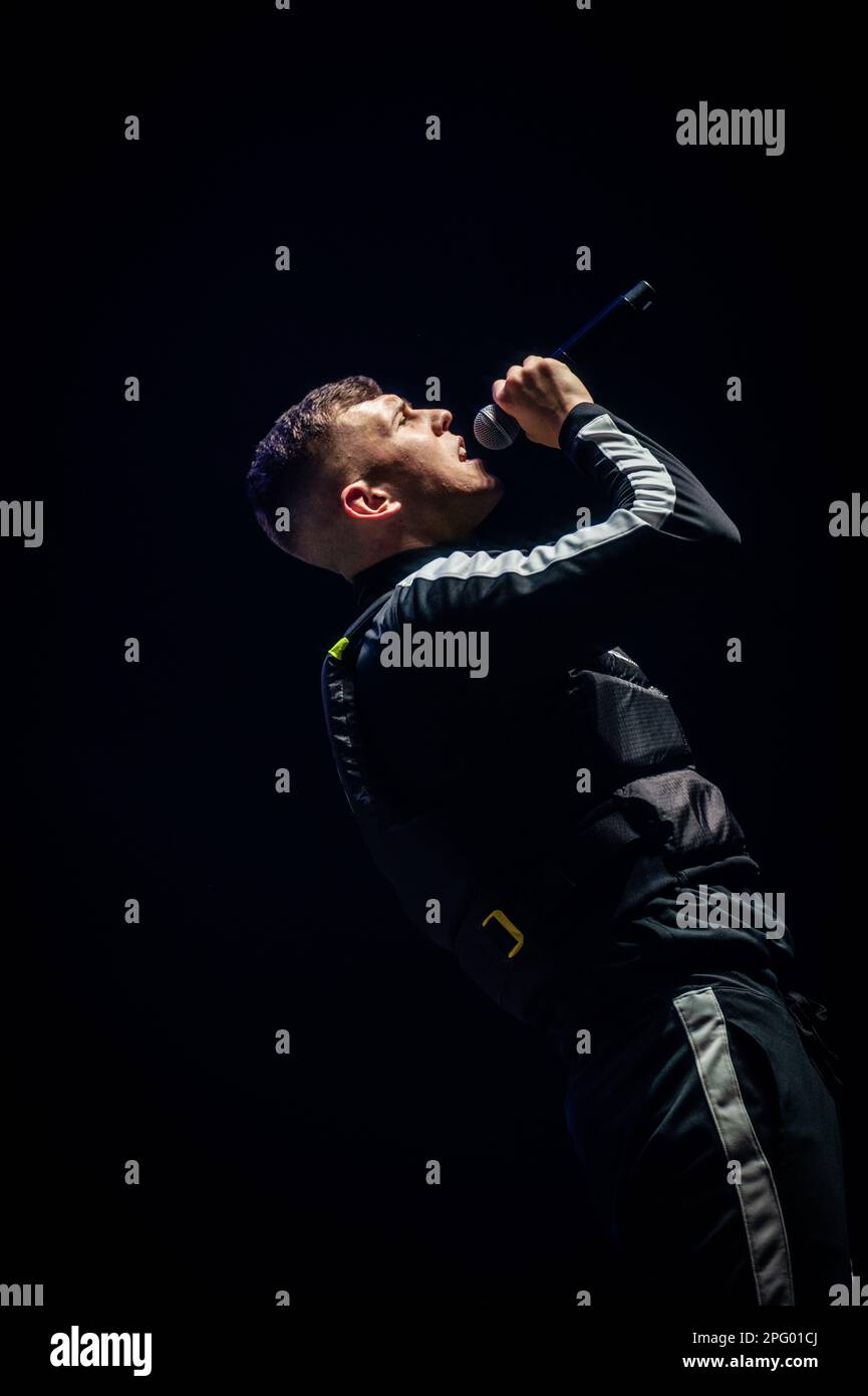 Copenhagen, Denmark. 17th, March 2023. The Irish rap group Versatile ...