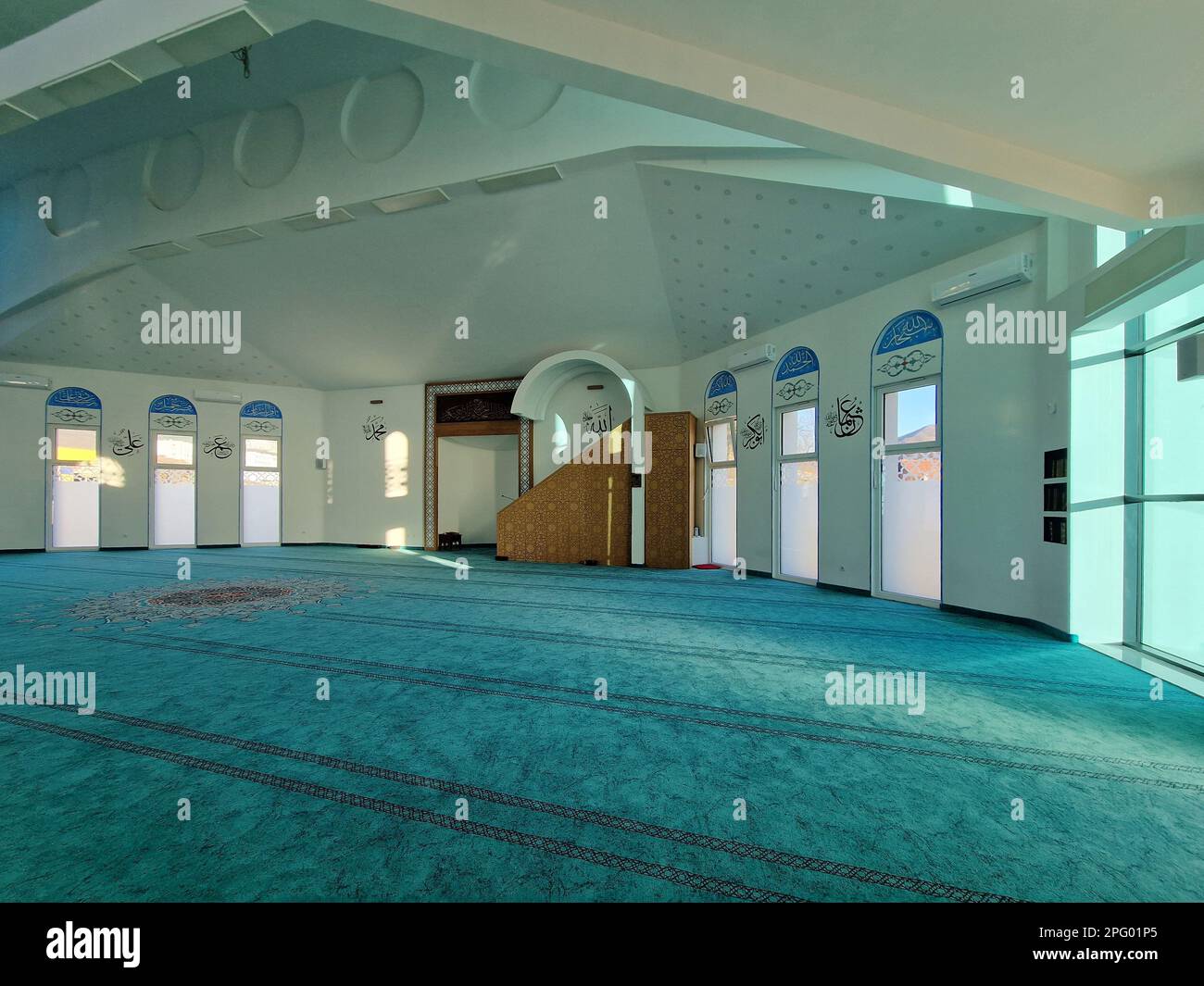 Vogosca modernand new mosque in Sarajevo, Bosnia and Herzegovina ...