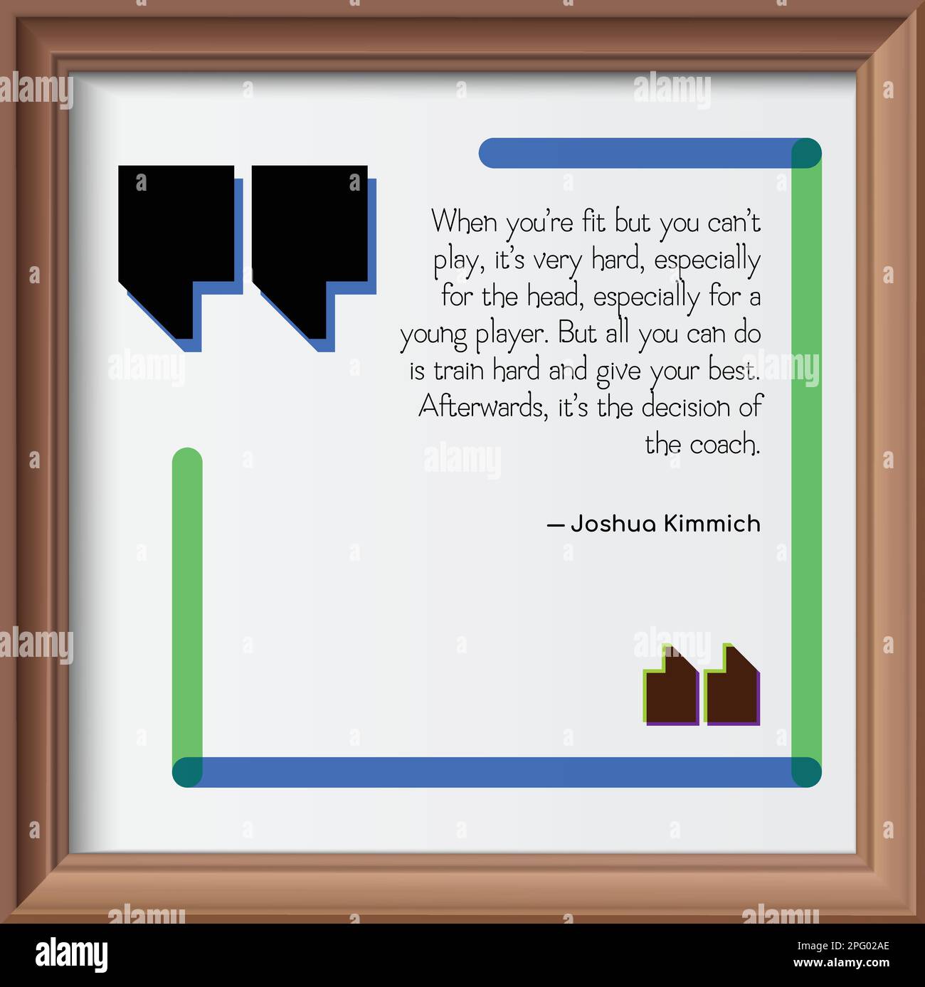 Joshua kimmich poster hi-res stock photography and images - Alamy