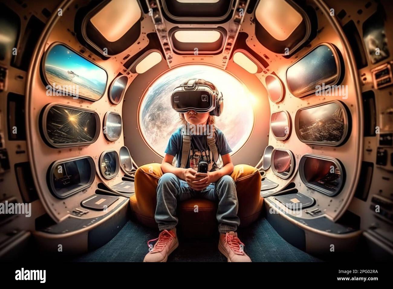 Space virtual hi-res stock photography and images - Alamy