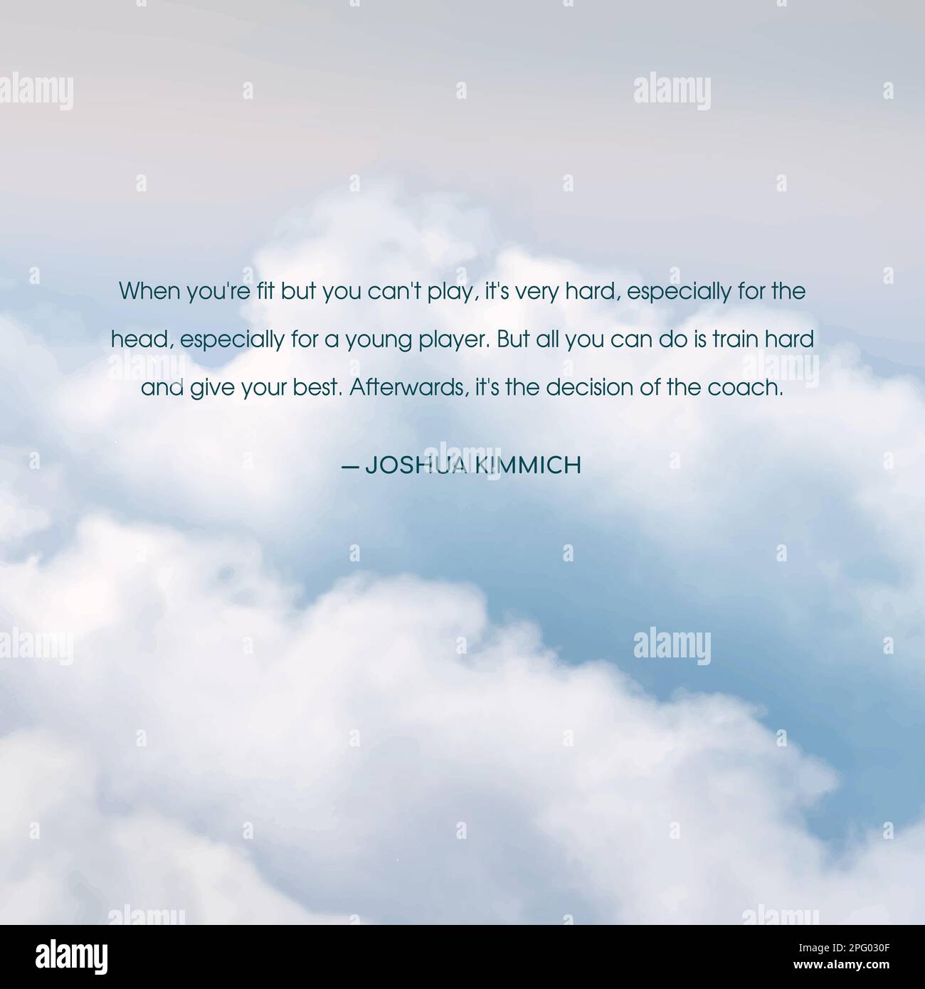 Joshua kimmich poster hi-res stock photography and images - Alamy