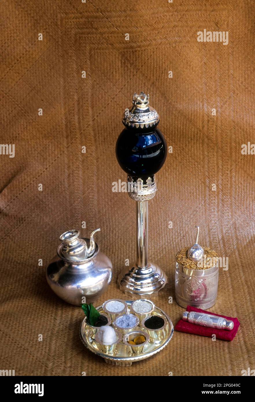 Silver articles reflect the splendid workmanship of the Chettinad ...
