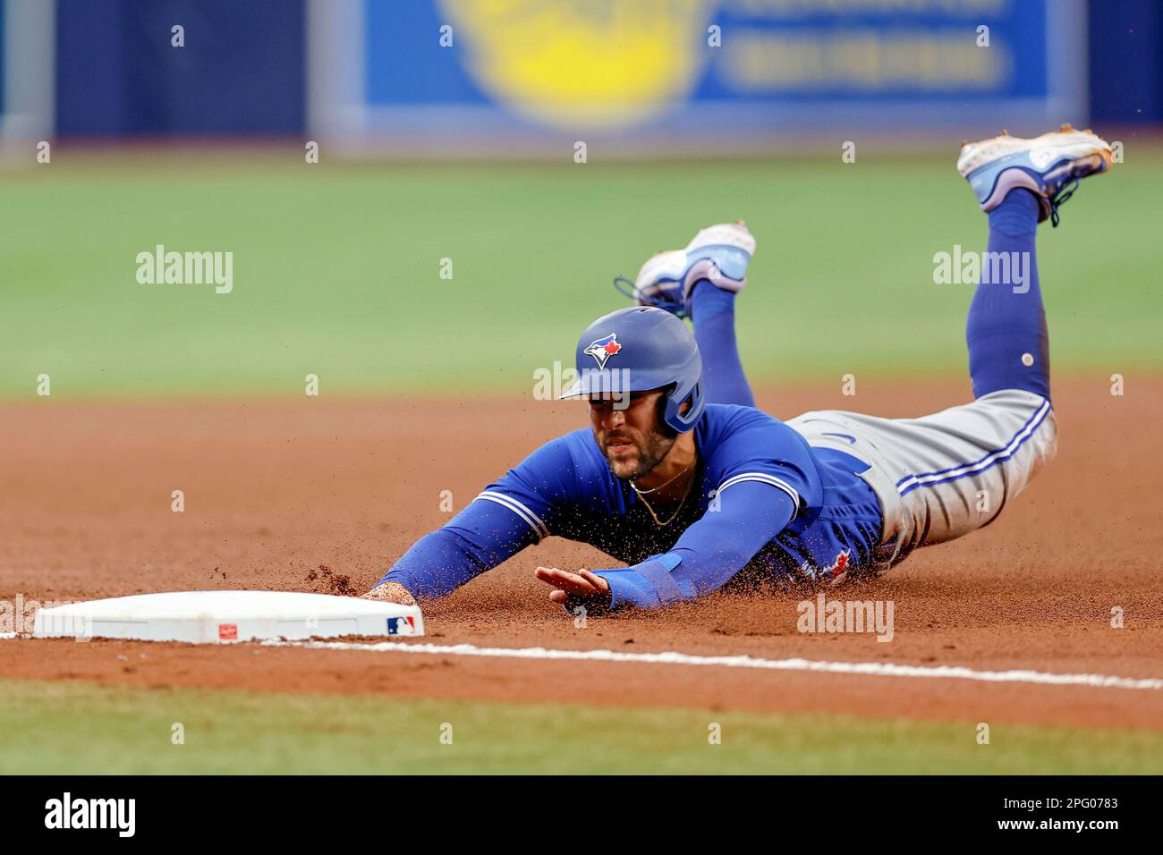 March 19, 2023, St. Petersburg, FL USA; Toronto Blue Jays center ...