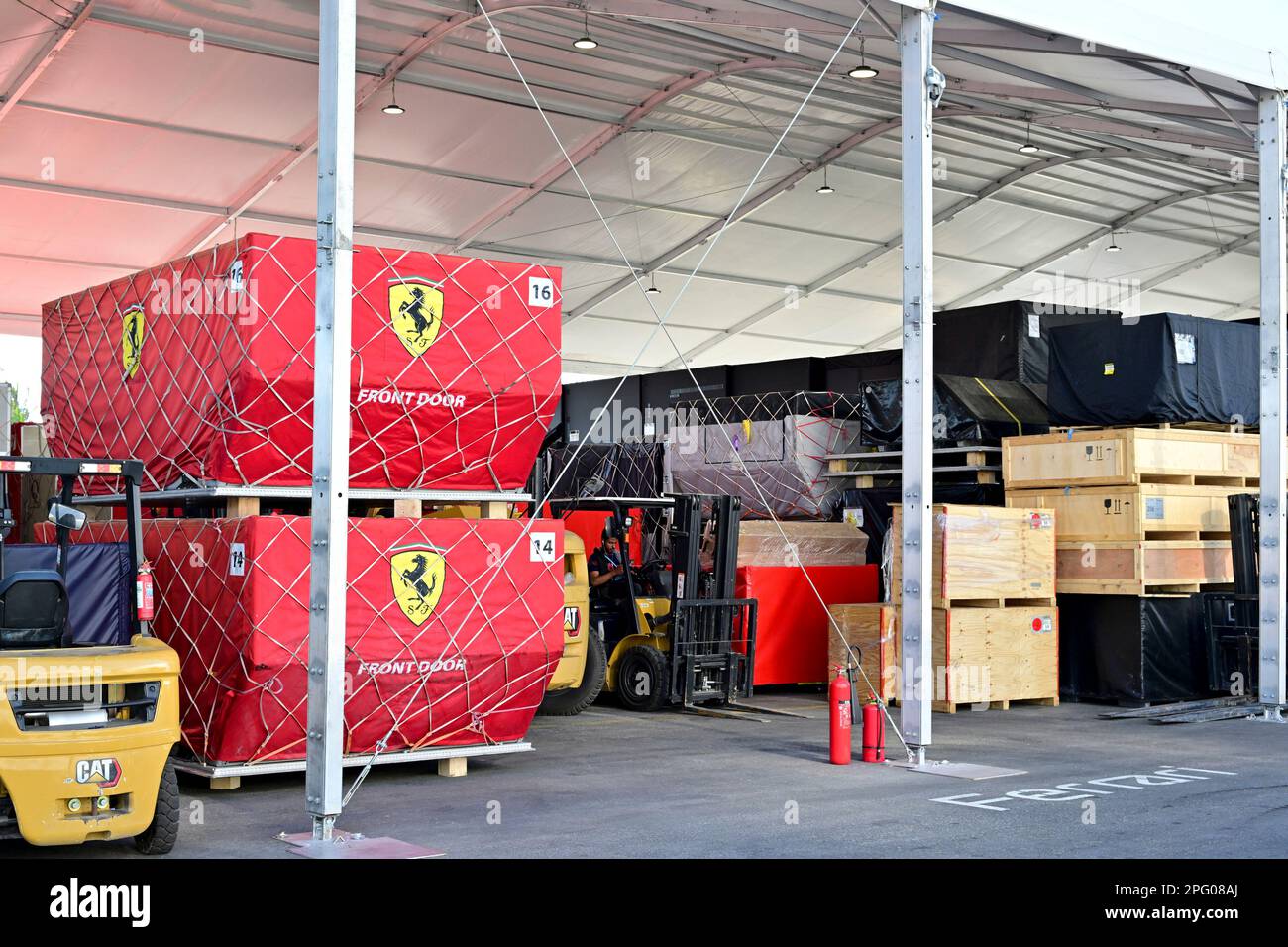 Jeddah, Saudi Arabia. 19th Mar, 2023. F1 Cargo, F1 Grand Prix of Saudi ...